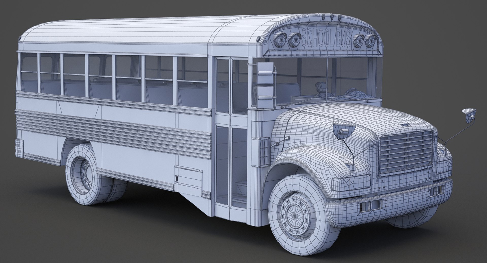 School Bus 01 3D - TurboSquid 2164521