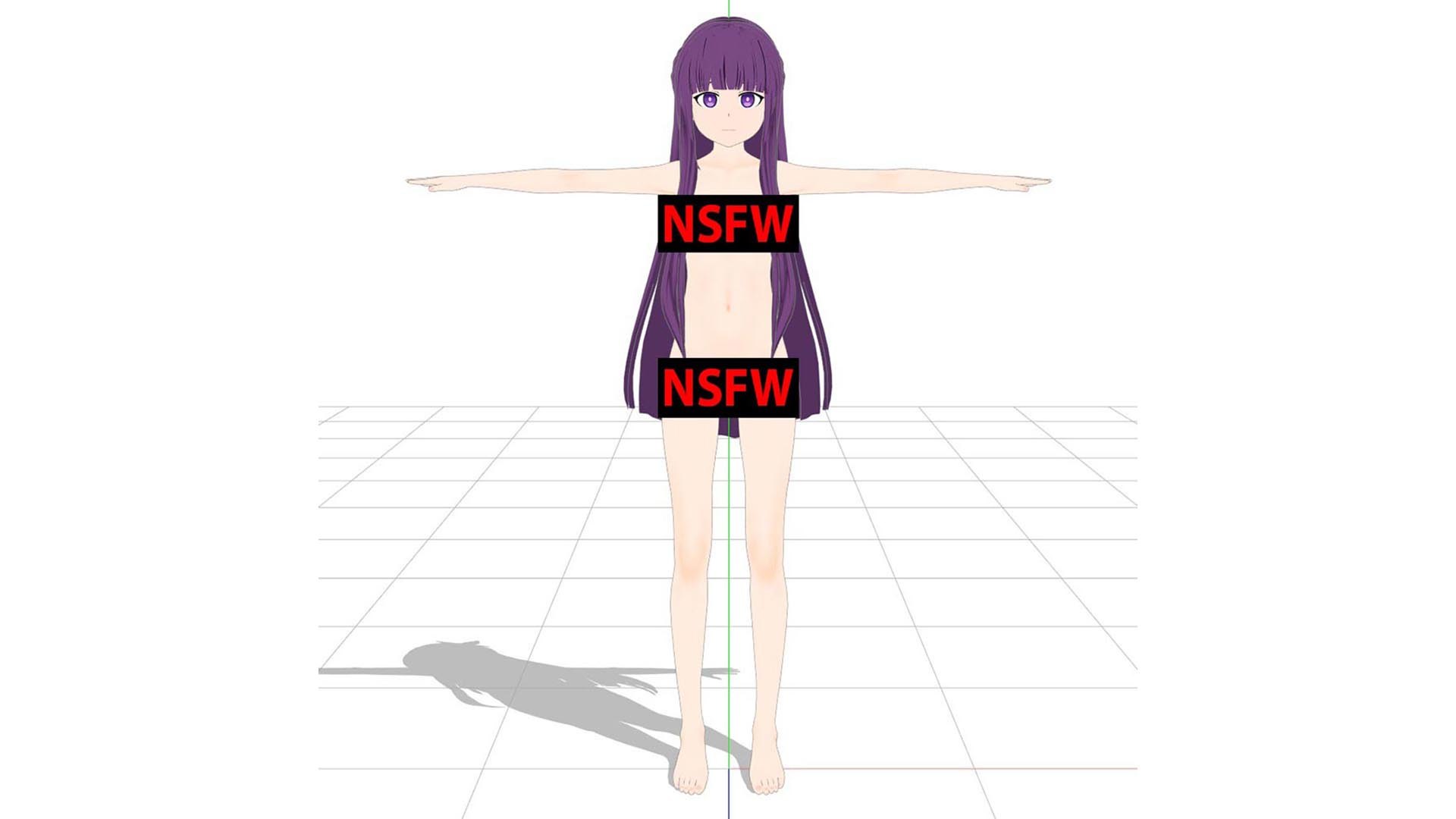 Fern NSFW PMX-MMD 3D Model - TurboSquid 2189571