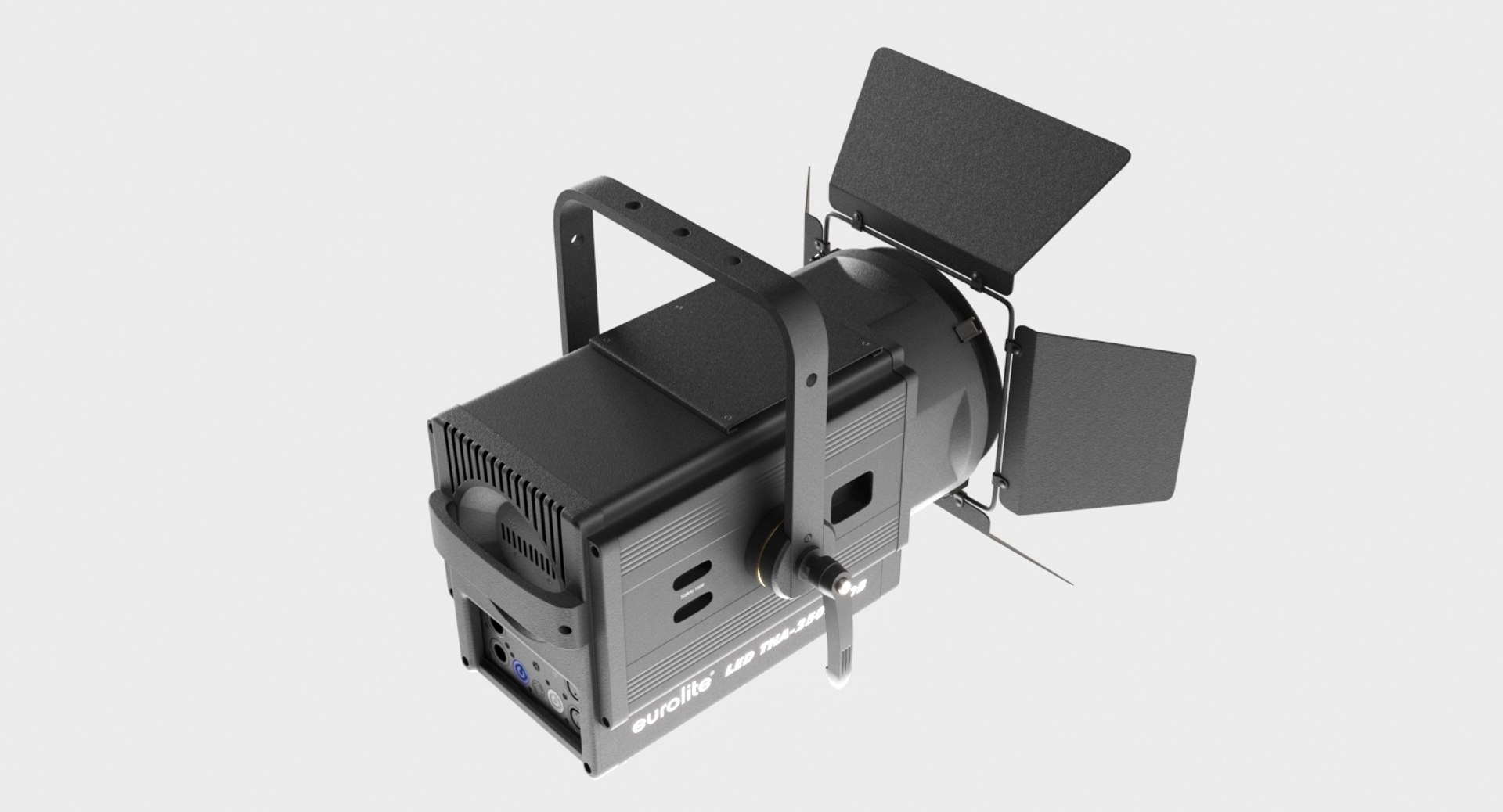 Realistic Theatre Spotlight Eurolight 3D Model - TurboSquid 1404722