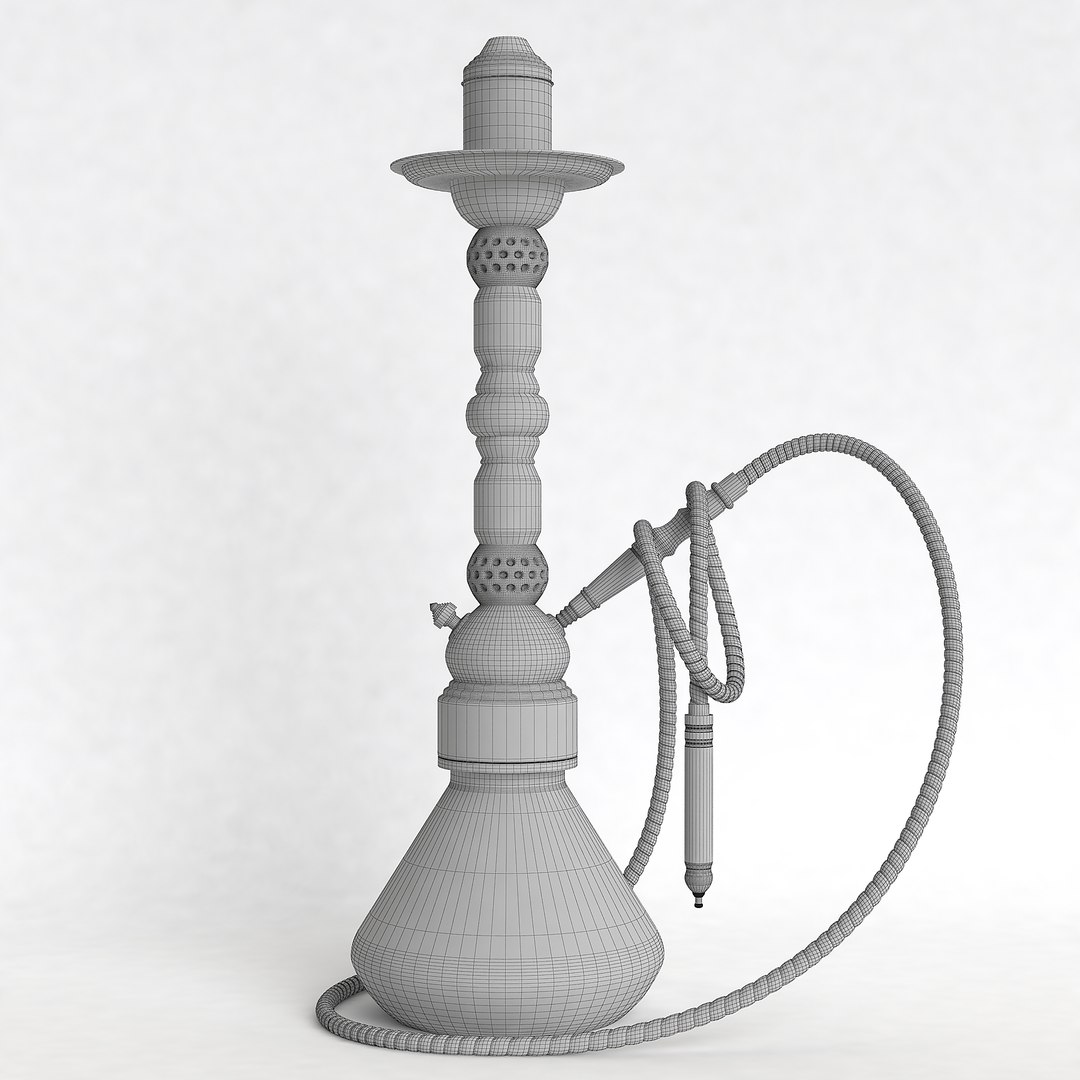 3d Model Shisha Hookah B