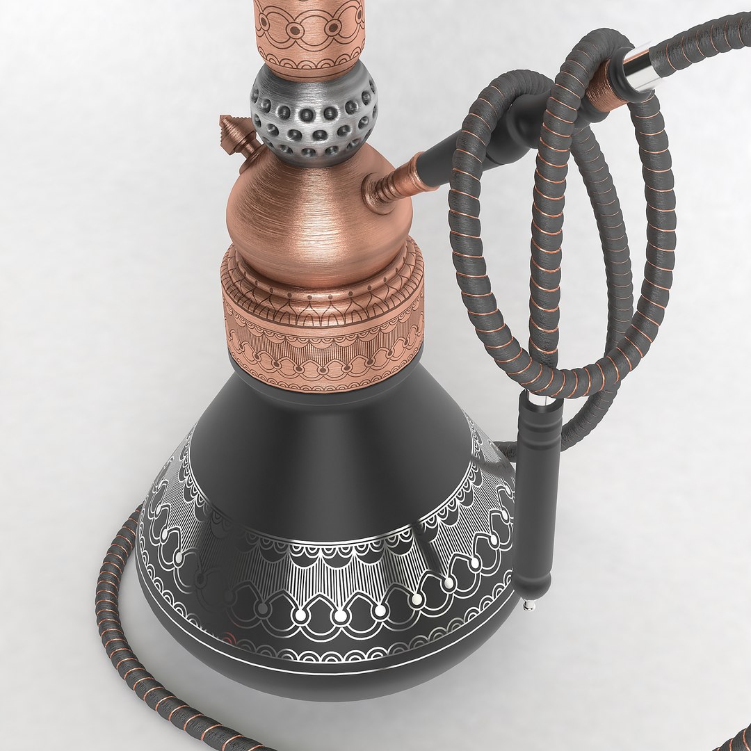3d Model Shisha Hookah B