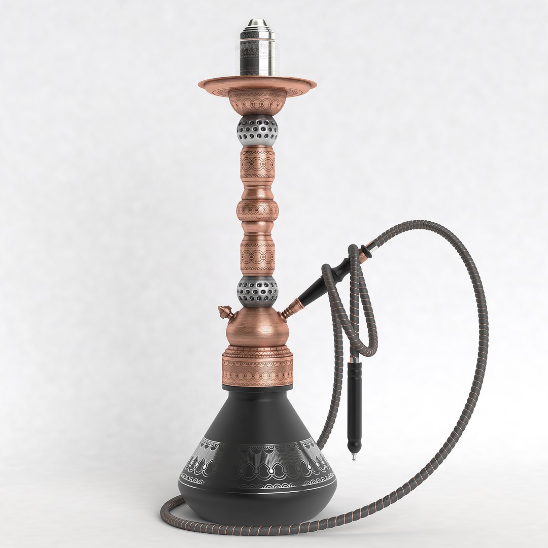 3d Model Shisha Hookah B