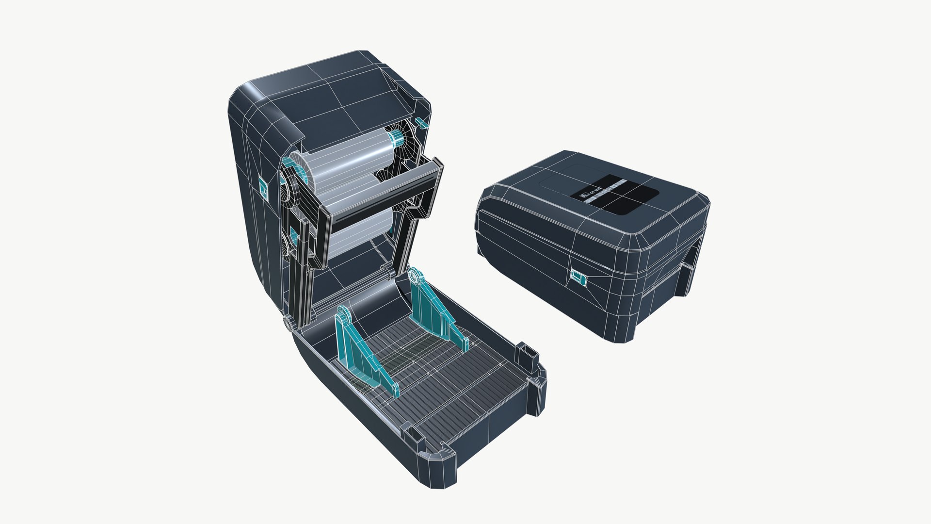 3D Lable Printer - TurboSquid 2266388
