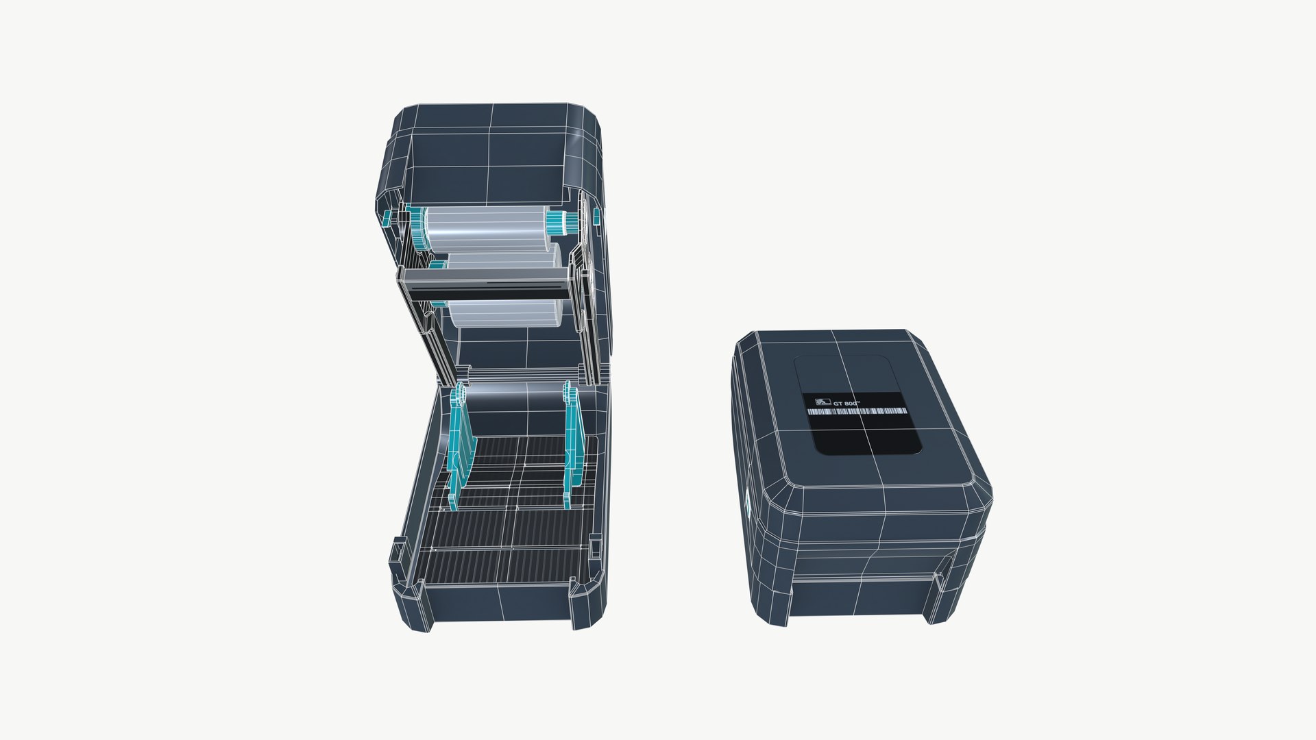 3D Lable Printer - TurboSquid 2266388