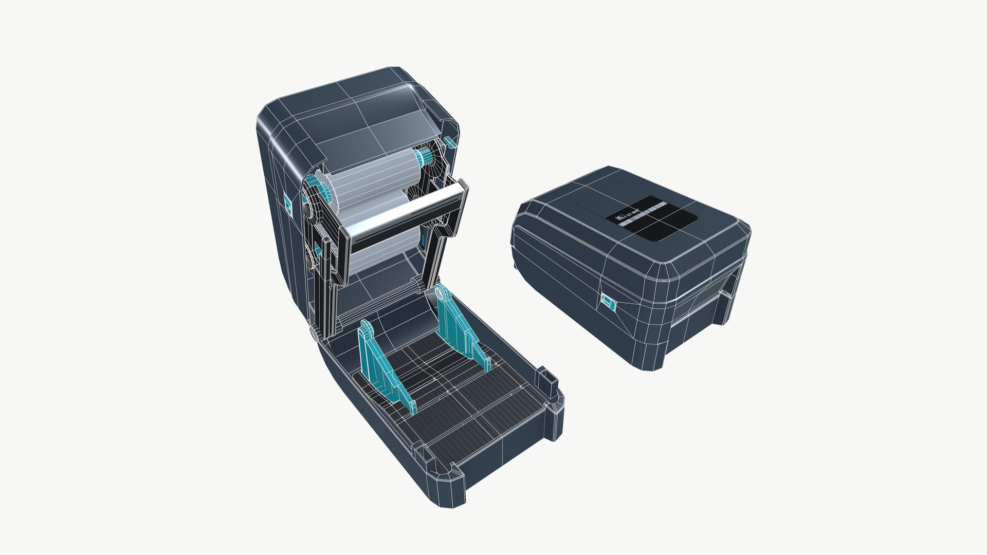 3D Lable Printer - TurboSquid 2266388