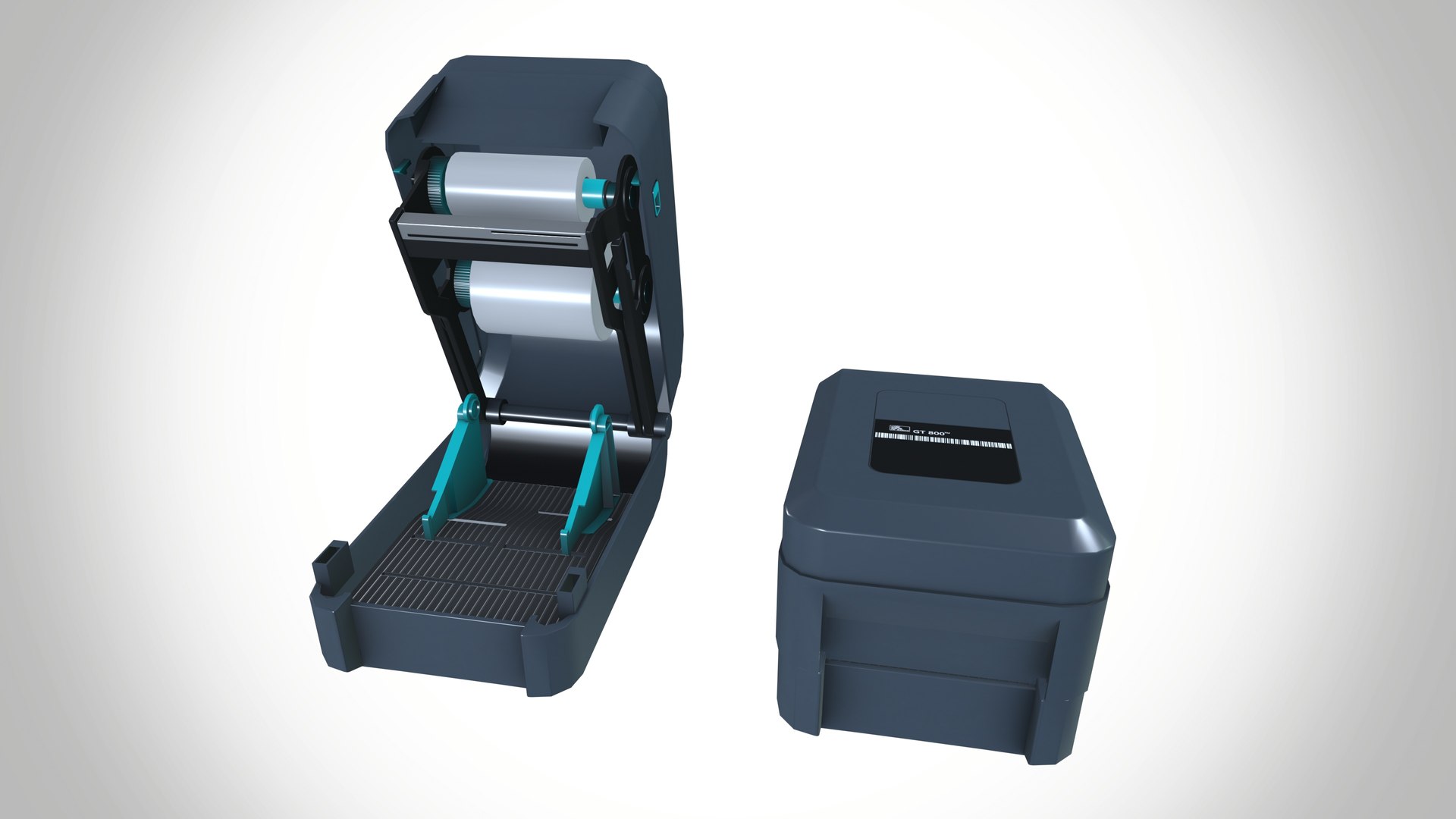 3D Lable Printer - TurboSquid 2266388