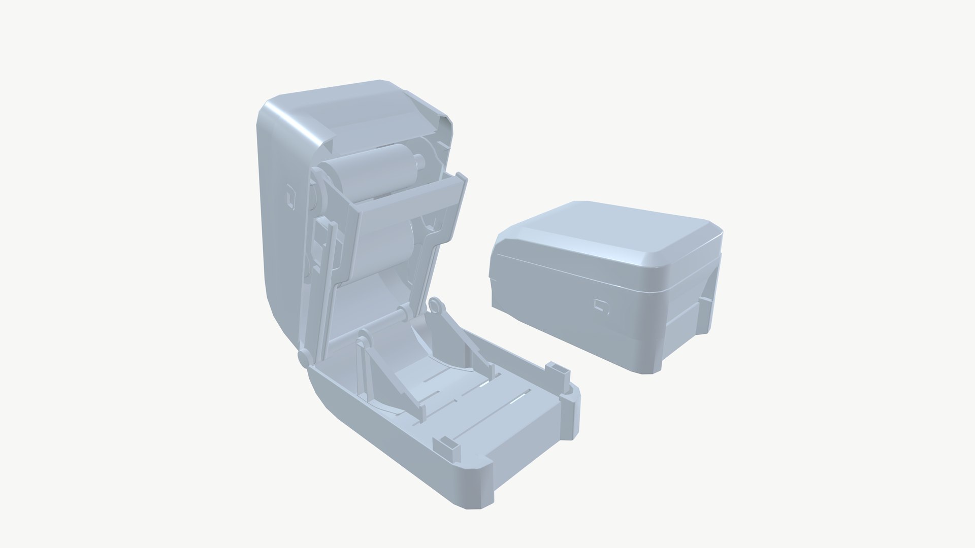 3D Lable Printer - TurboSquid 2266388