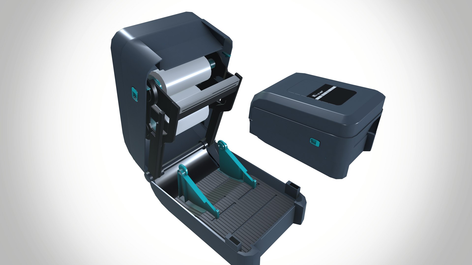 3D Lable Printer - TurboSquid 2266388