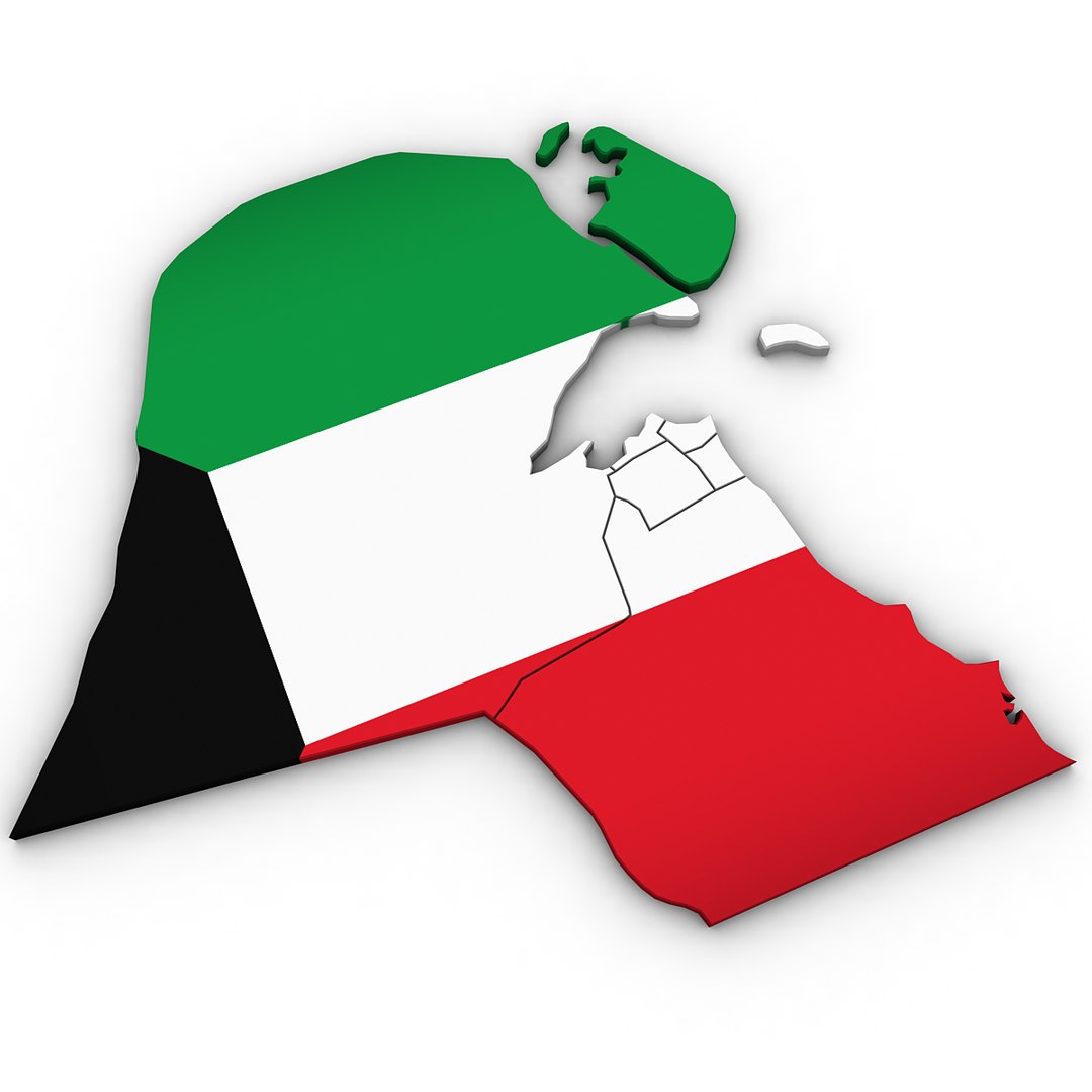 Kuwait Regions 3D Model - TurboSquid 1352276