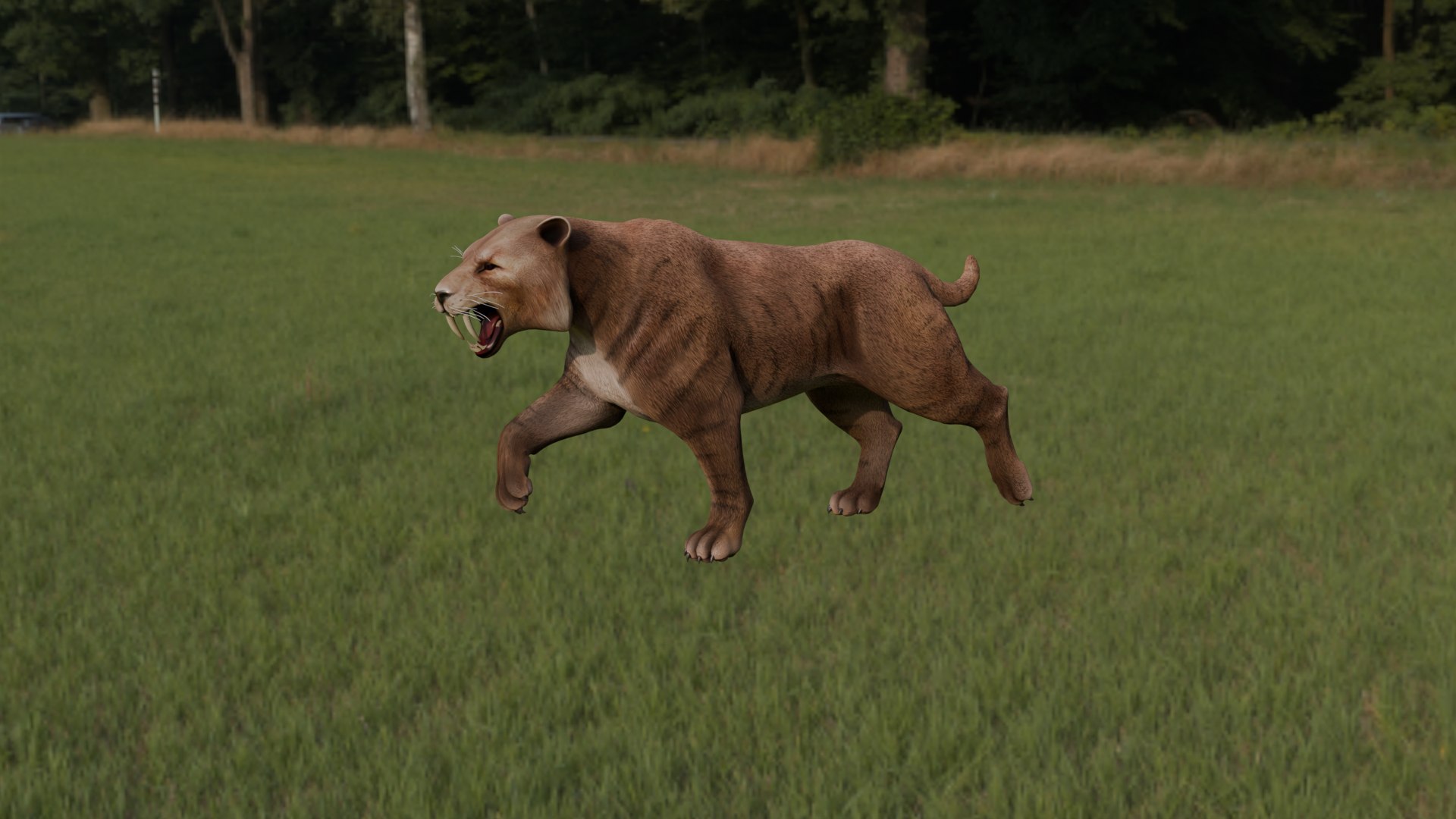 Saber Toothed Cat 3D Model - TurboSquid 2187891