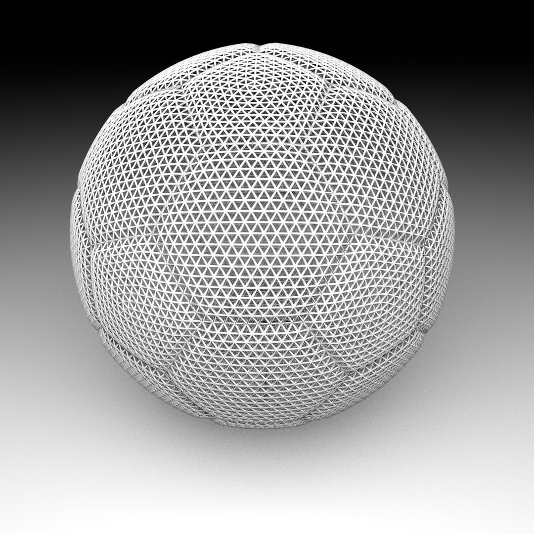 3d basic football model