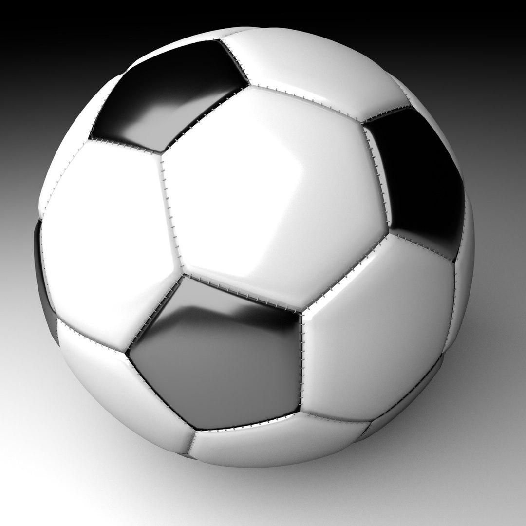 3d basic football model
