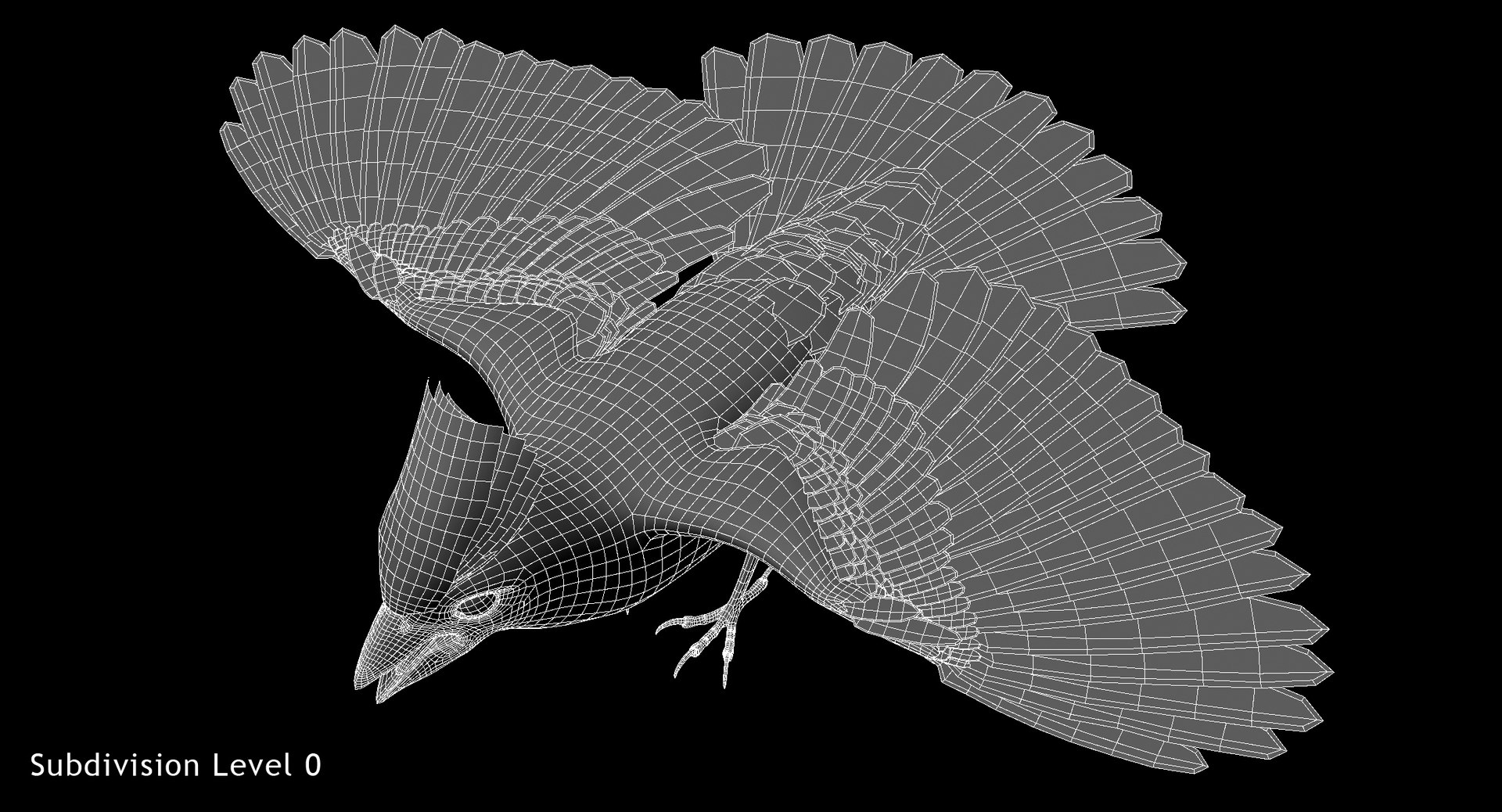 Cardinalis Northern Cardinal Female Rigged 3d Model