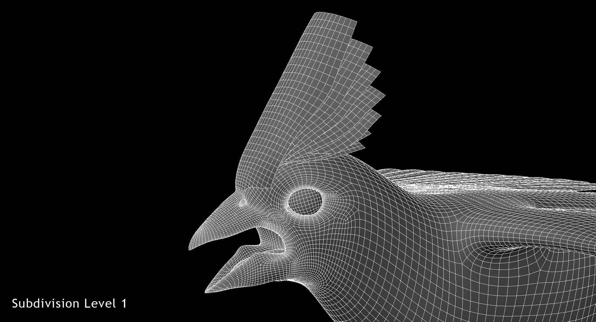 Cardinalis Northern Cardinal Female Rigged 3d Model