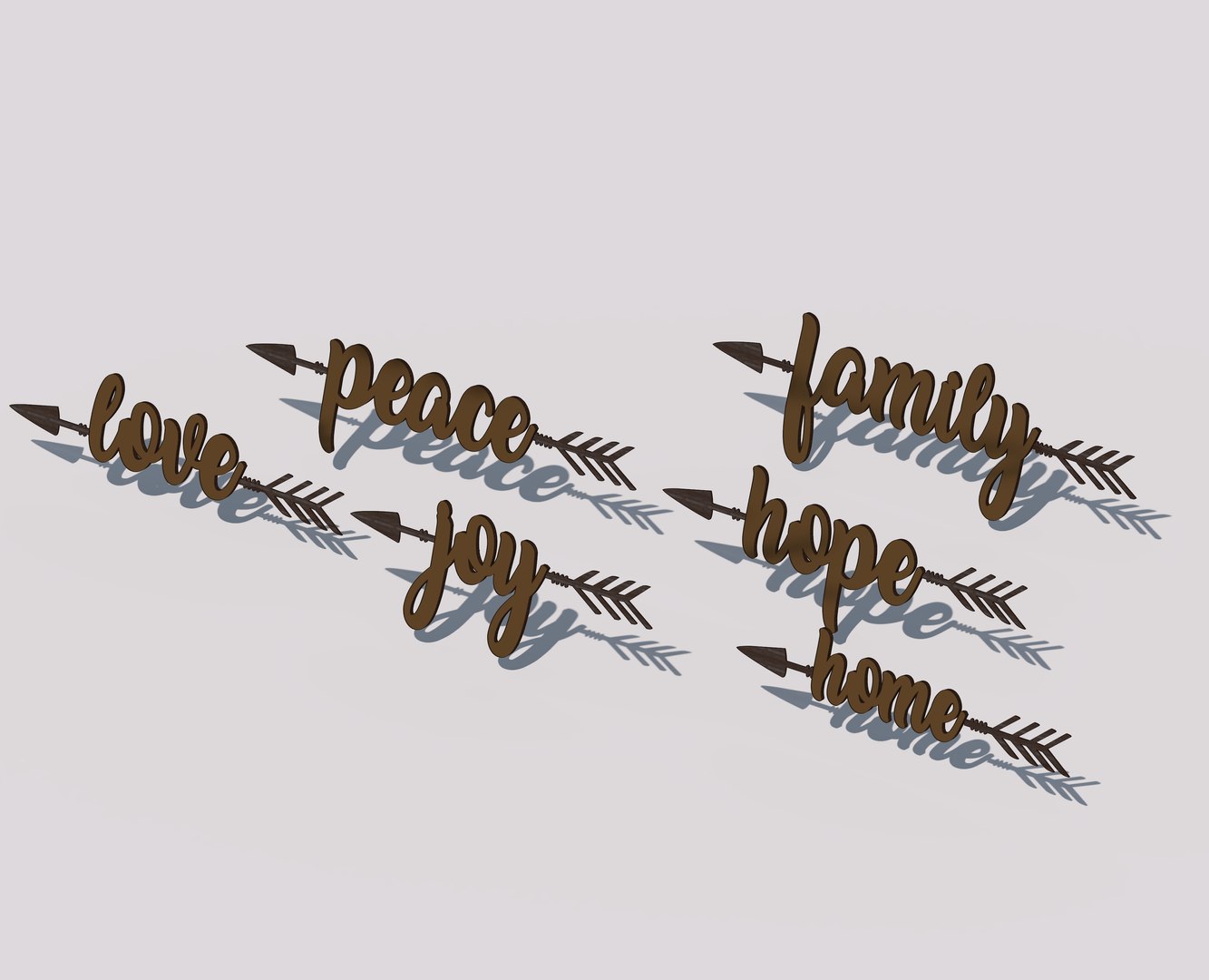 Word Art 3D - TurboSquid 2318461