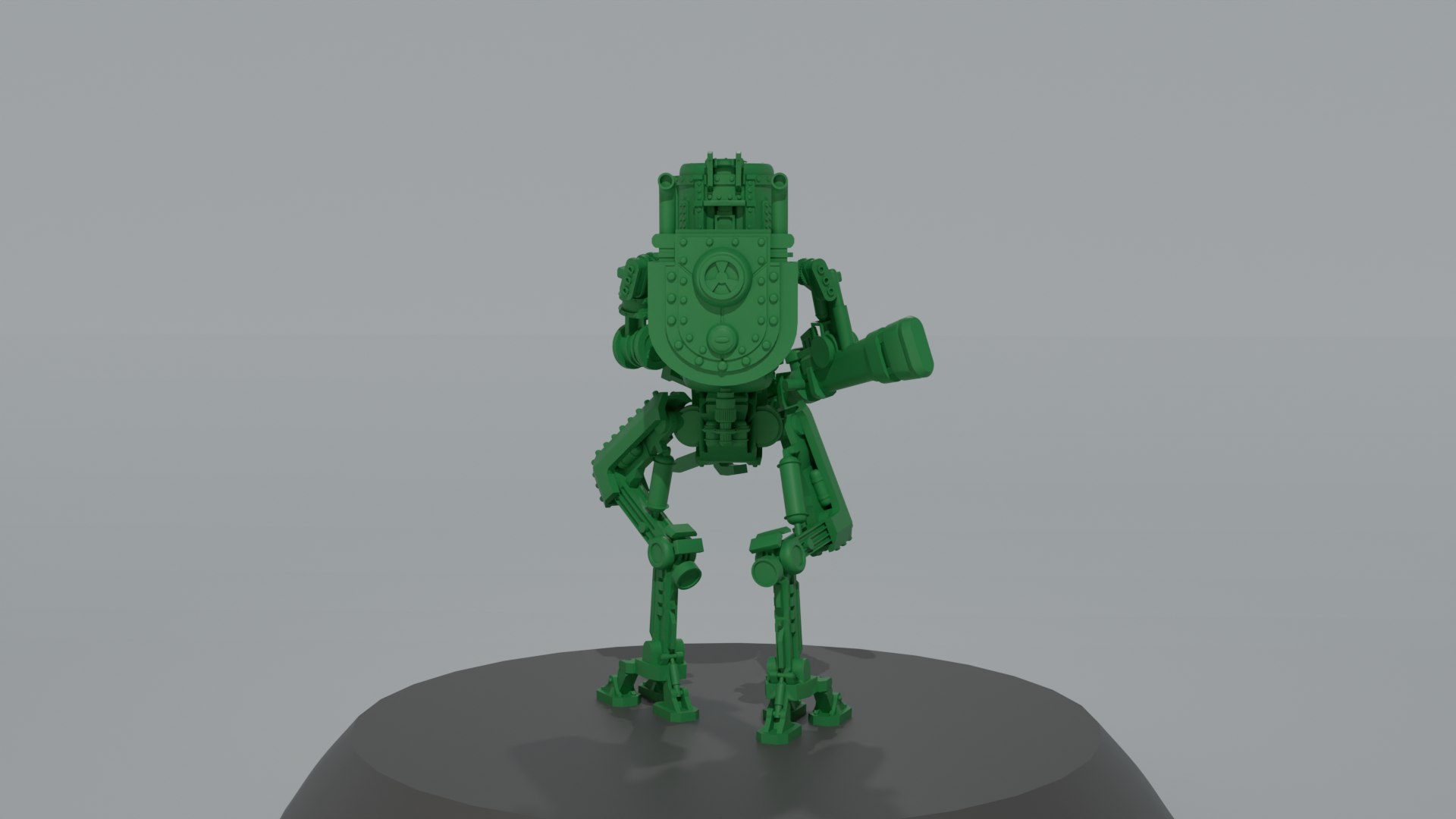 Iron Harvest PZM-7 Smialy Mech 3D - TurboSquid 2294516