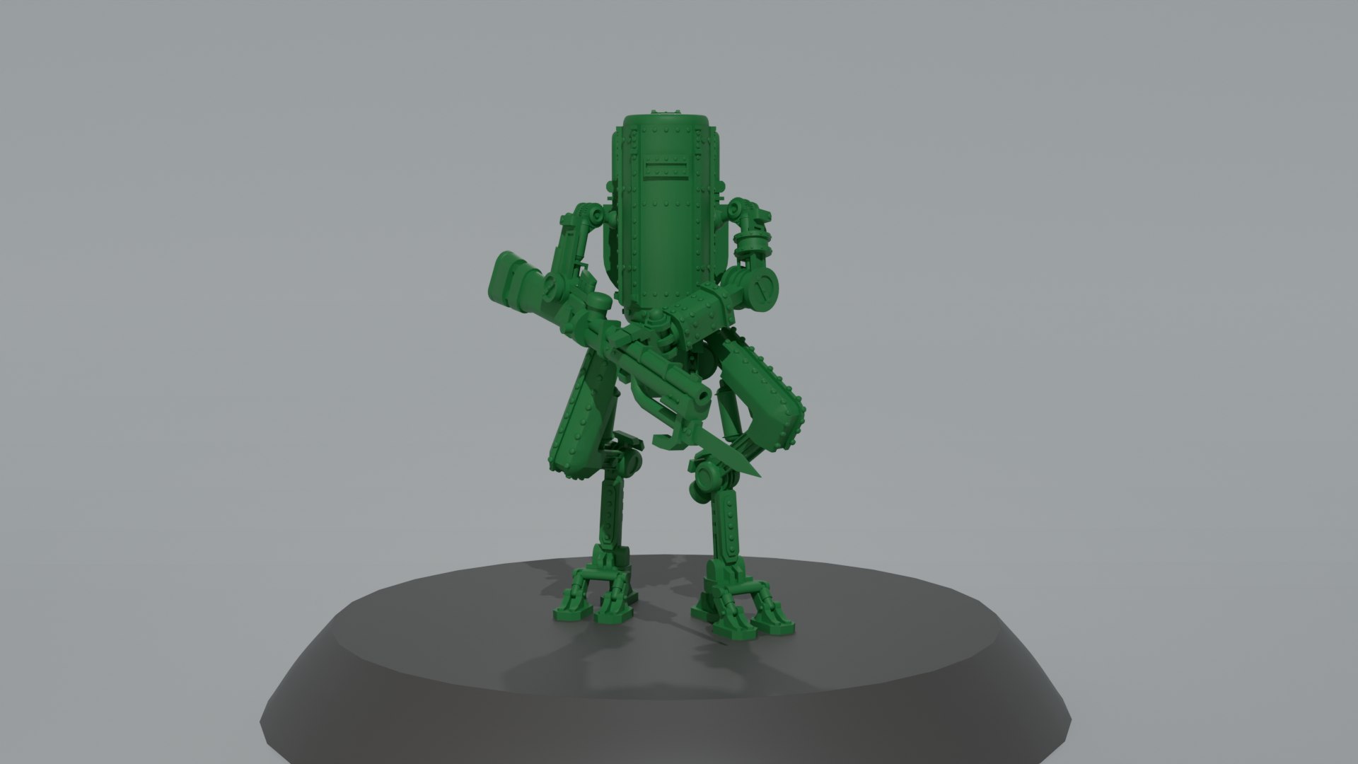 Iron Harvest PZM-7 Smialy Mech 3D - TurboSquid 2294516