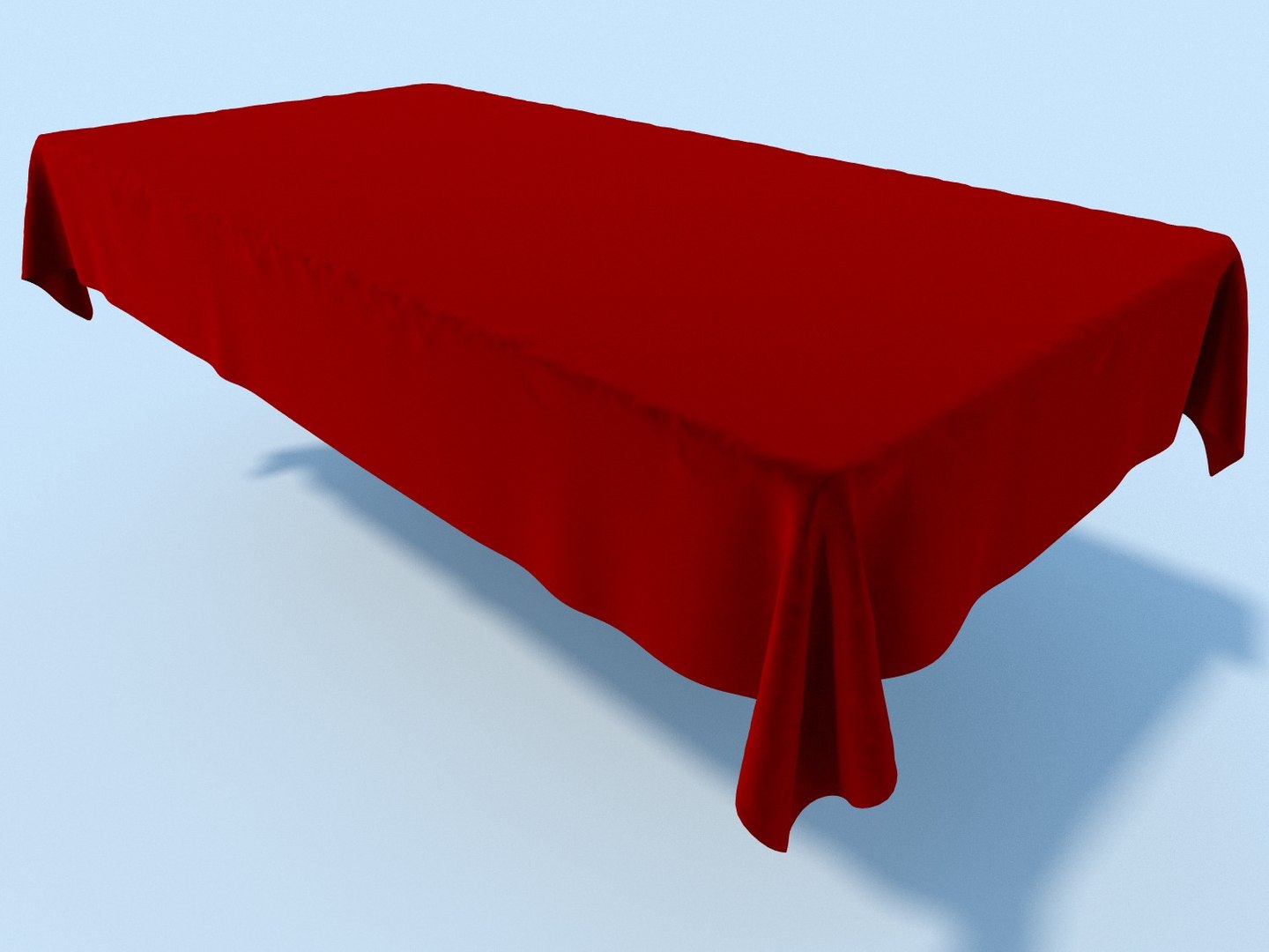 3ds Max Table Cloth Tablecloth
