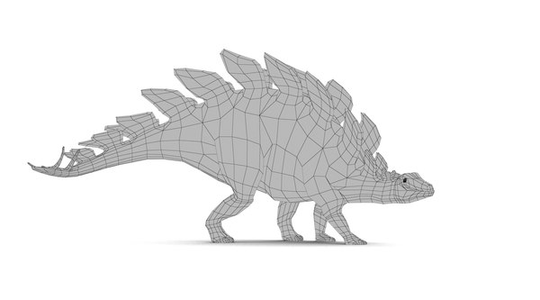 Stegosaurus dinosaur 3D model - TurboSquid 1567063