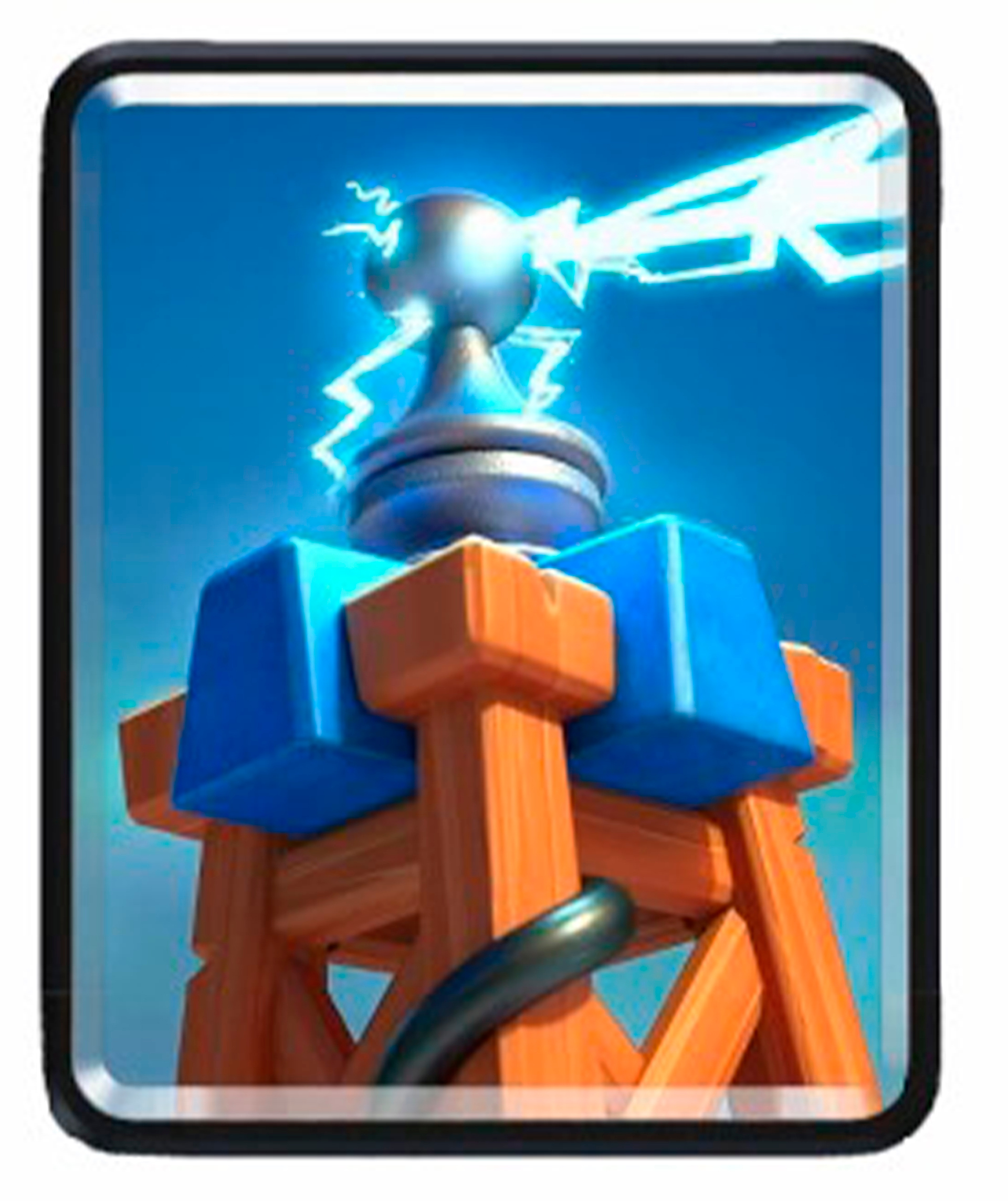 Modello 3D Carta Tesla di Clash Royale - TurboSquid 2508551
