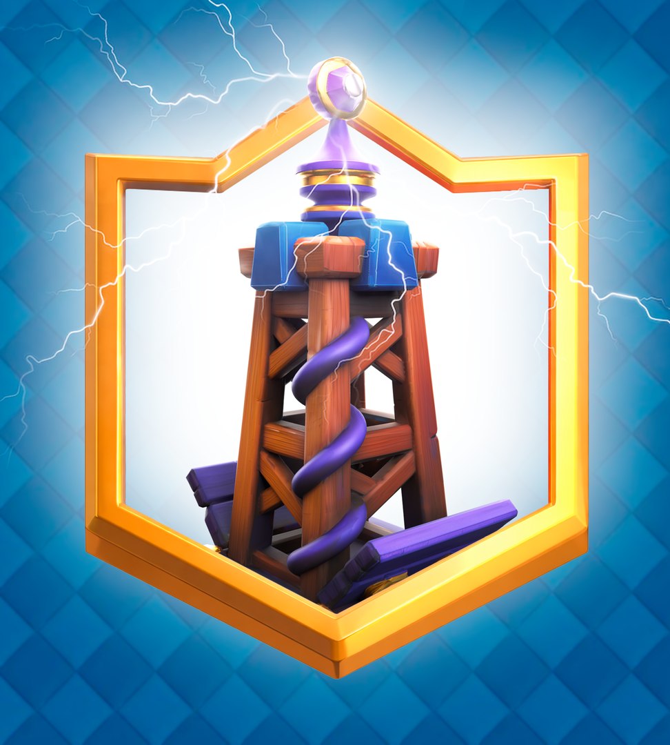 Modello 3D Carta Tesla di Clash Royale - TurboSquid 2508551