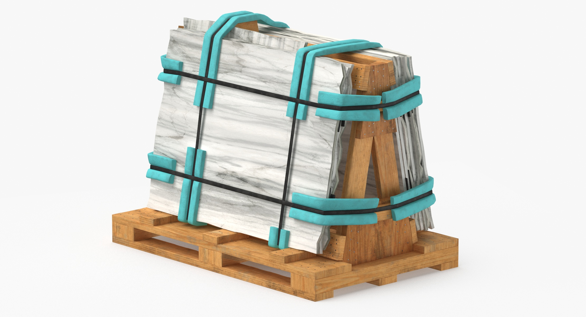 Cargo Marble Crate 01 3D - TurboSquid 2073327