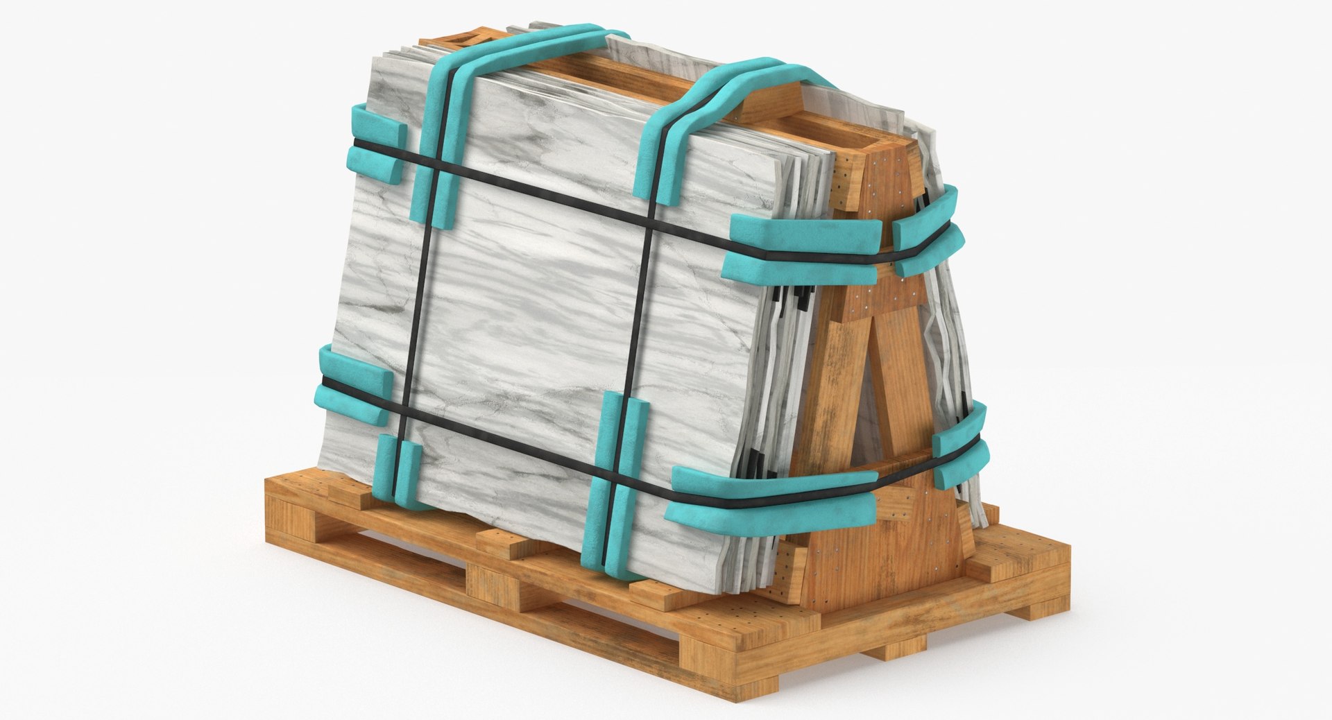 Cargo Marble Crate 01 3D - TurboSquid 2073327