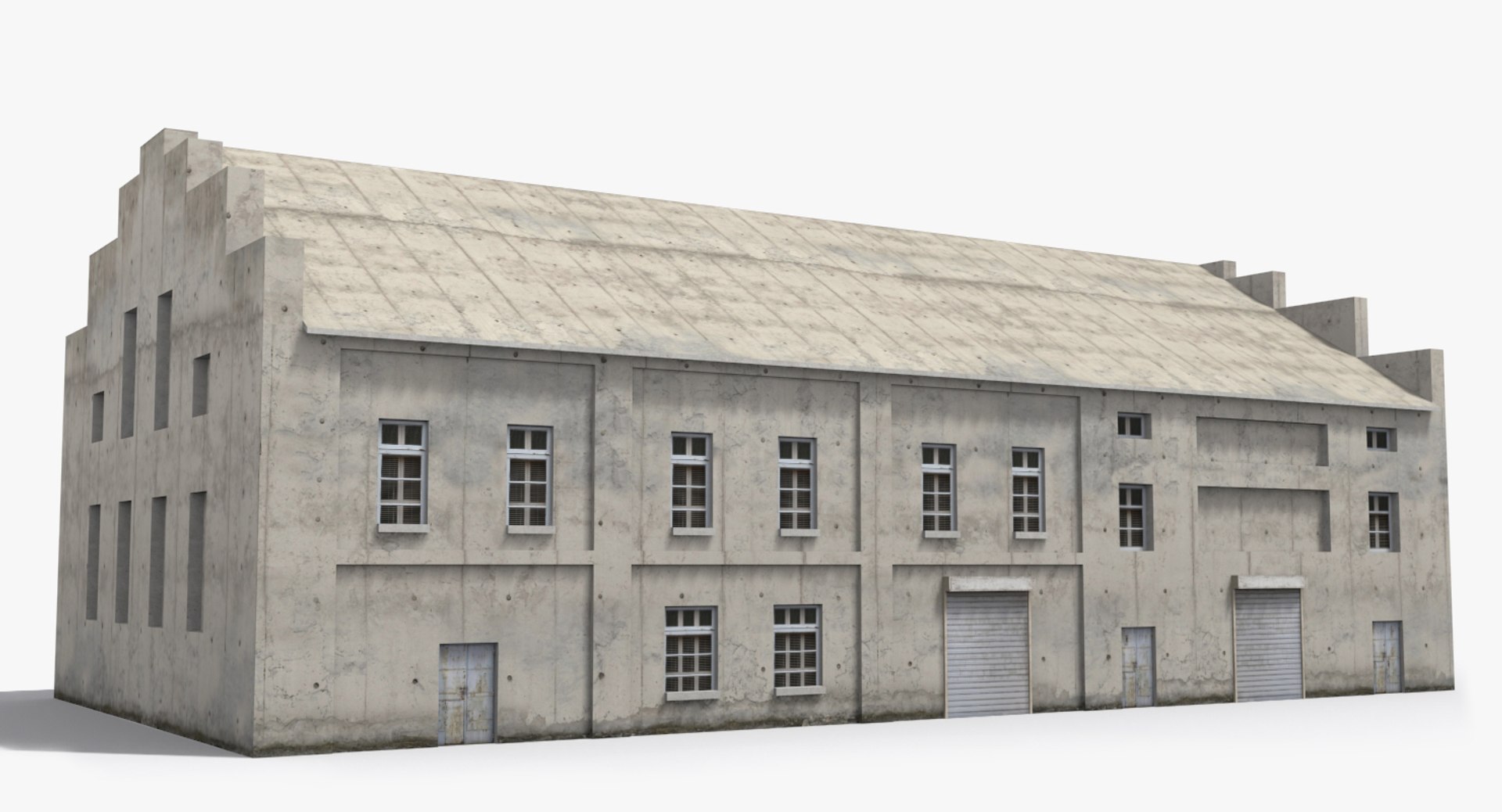 Ready warehouse factory model - TurboSquid 1547795