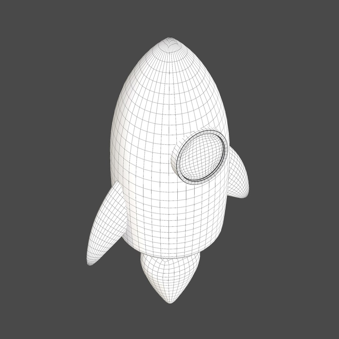 Rocket Icon 3D Model - TurboSquid 1884719