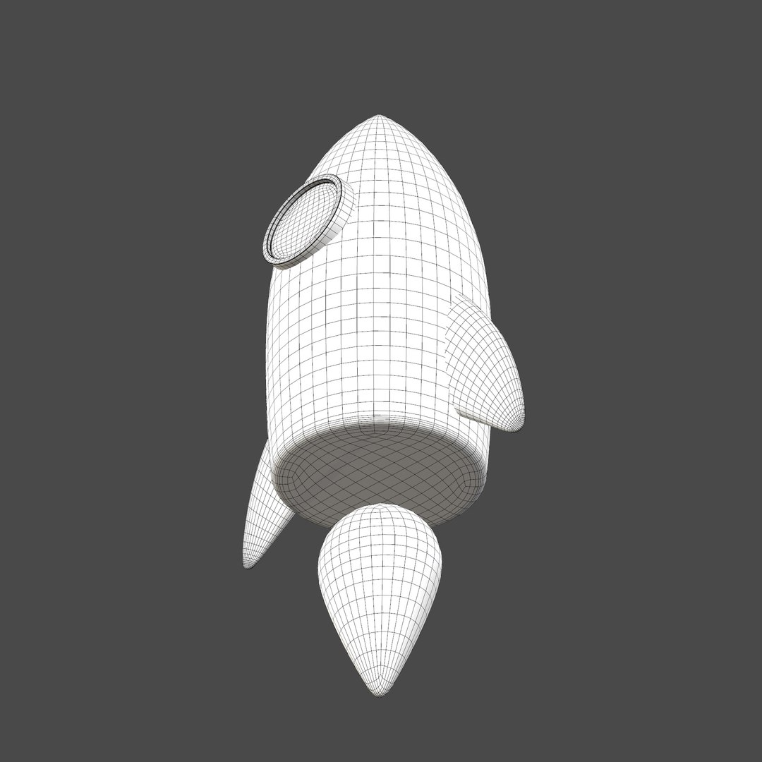 Rocket Icon 3D Model - TurboSquid 1884719