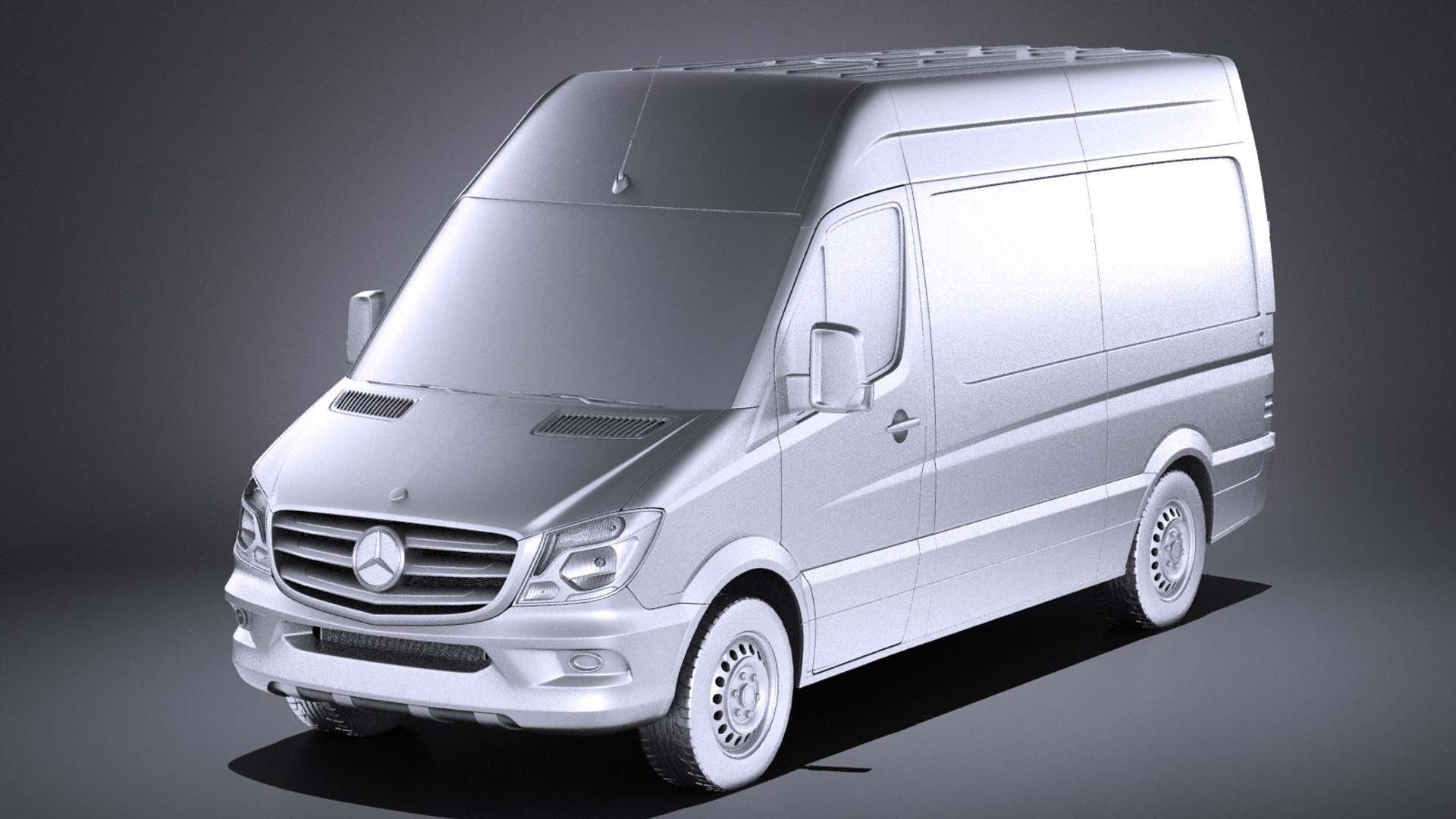 Van mercedes benz 3D model - TurboSquid 1160136