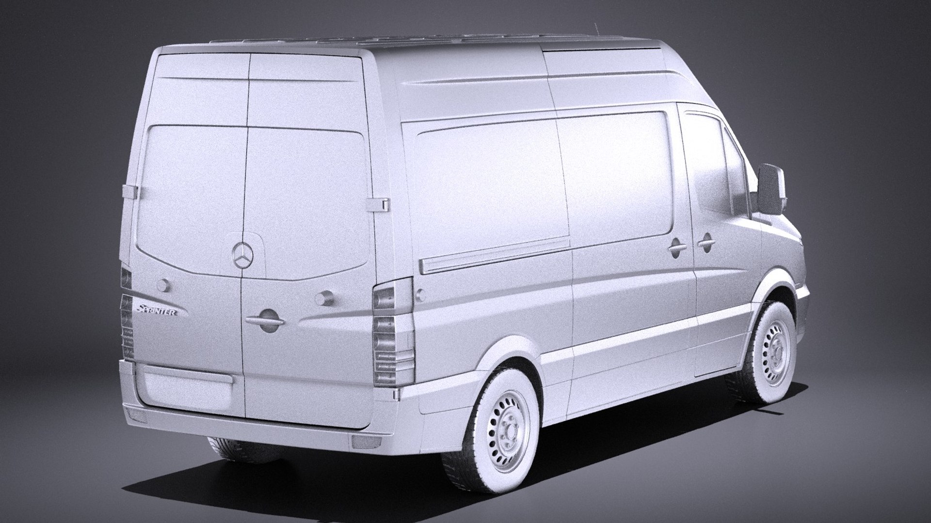 Van mercedes benz 3D model - TurboSquid 1160136