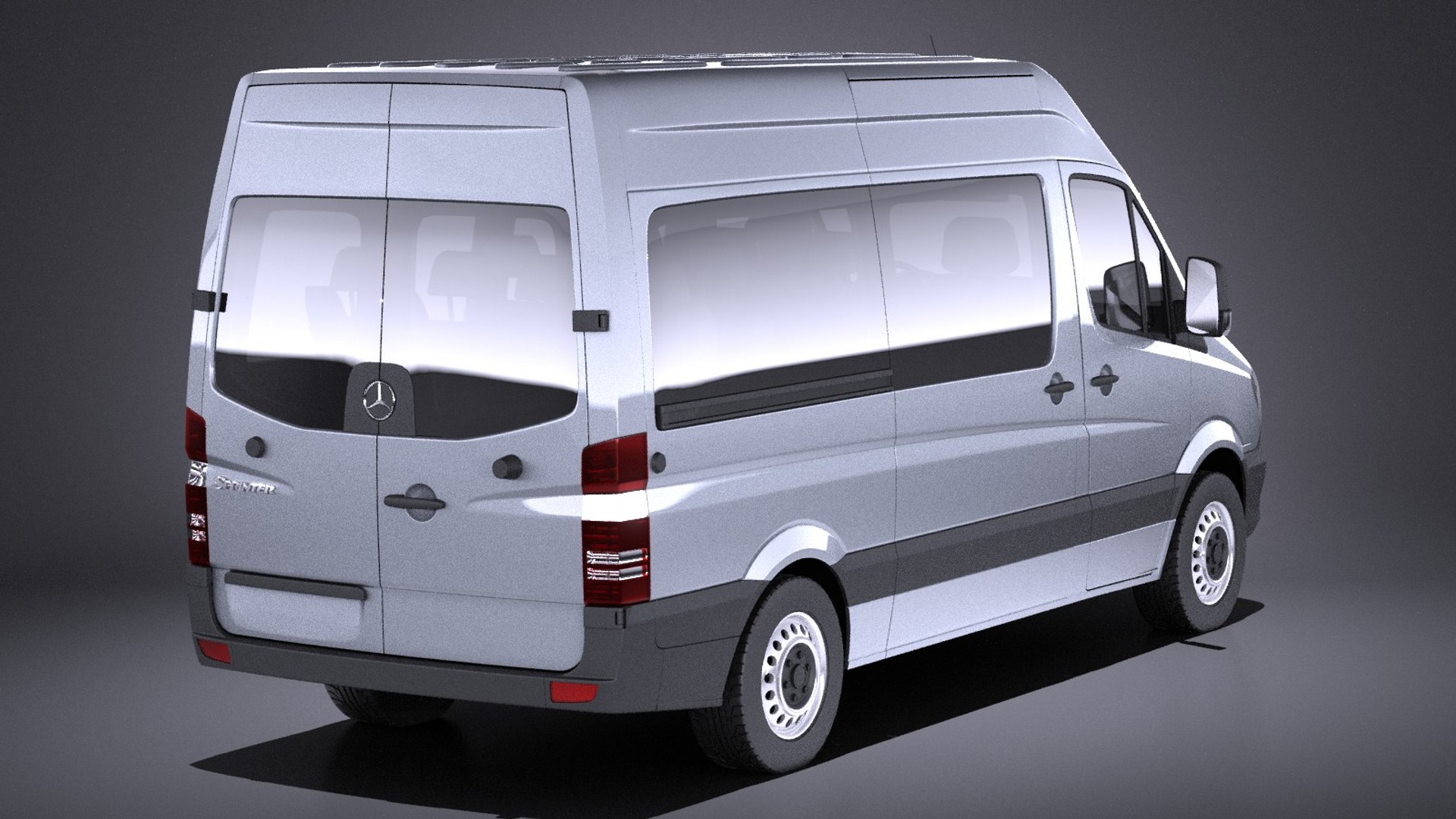Van mercedes benz 3D model - TurboSquid 1160136