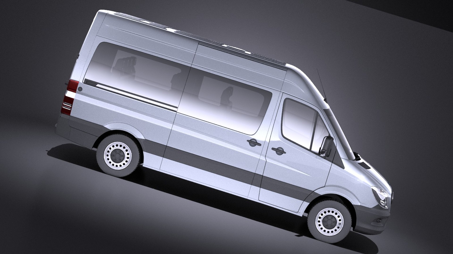 Van mercedes benz 3D model - TurboSquid 1160136