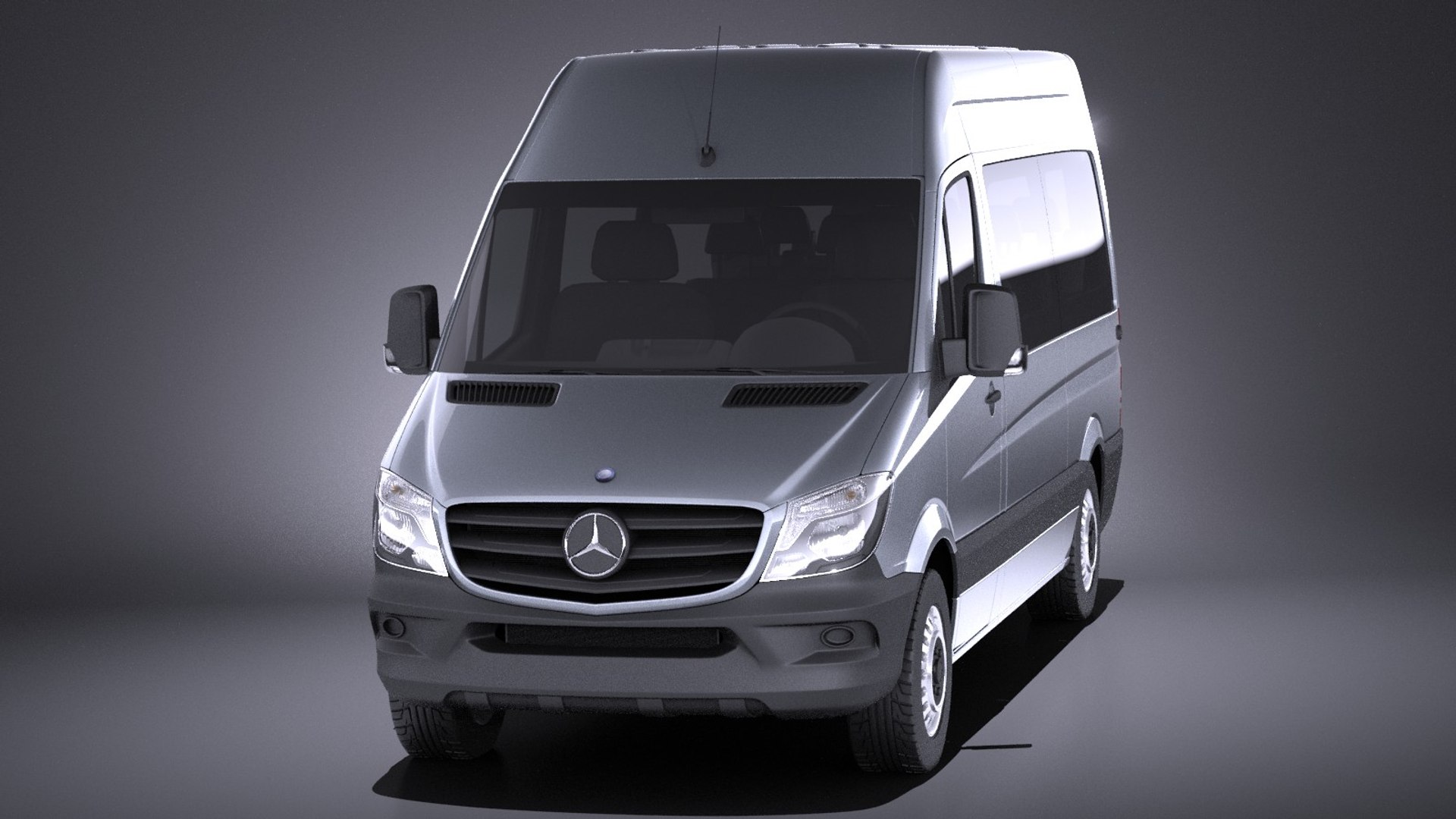 Van mercedes benz 3D model - TurboSquid 1160136