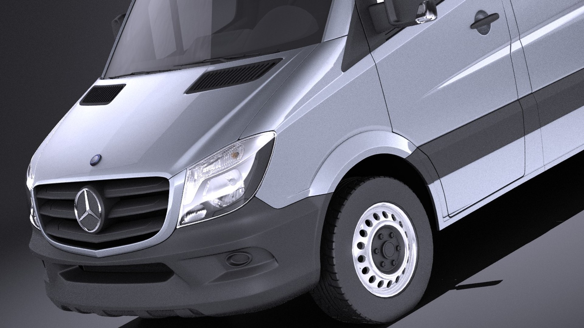Van mercedes benz 3D model - TurboSquid 1160136