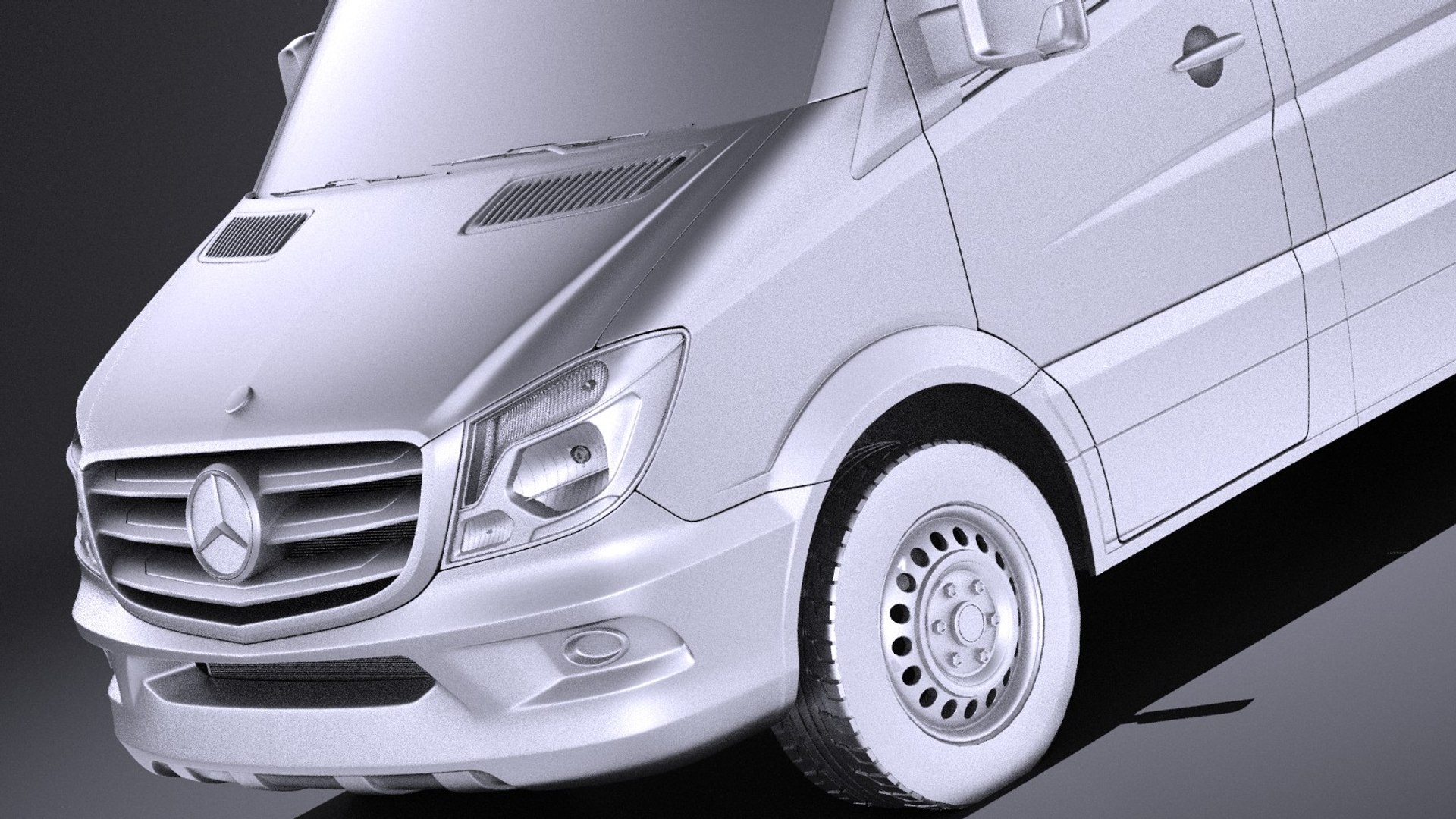 Van mercedes benz 3D model - TurboSquid 1160136