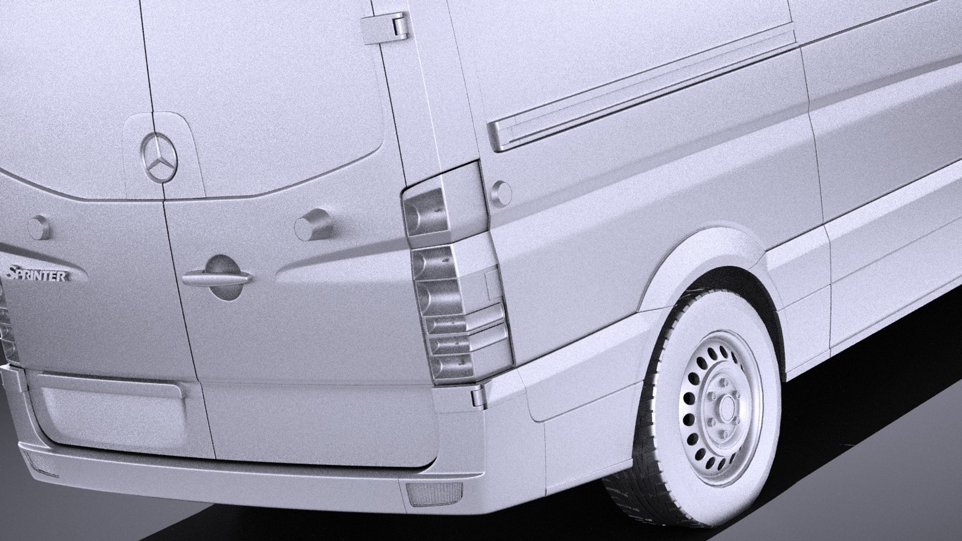 Van mercedes benz 3D model - TurboSquid 1160136