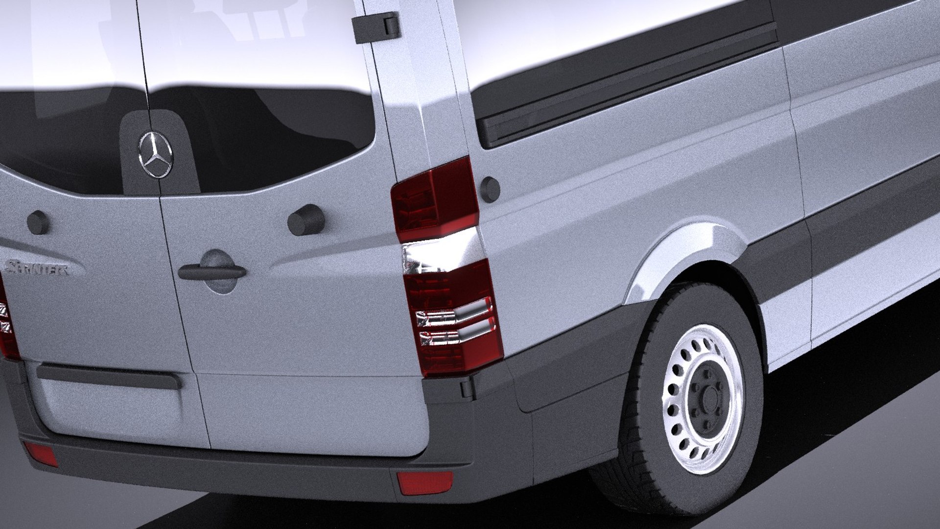 Van mercedes benz 3D model - TurboSquid 1160136