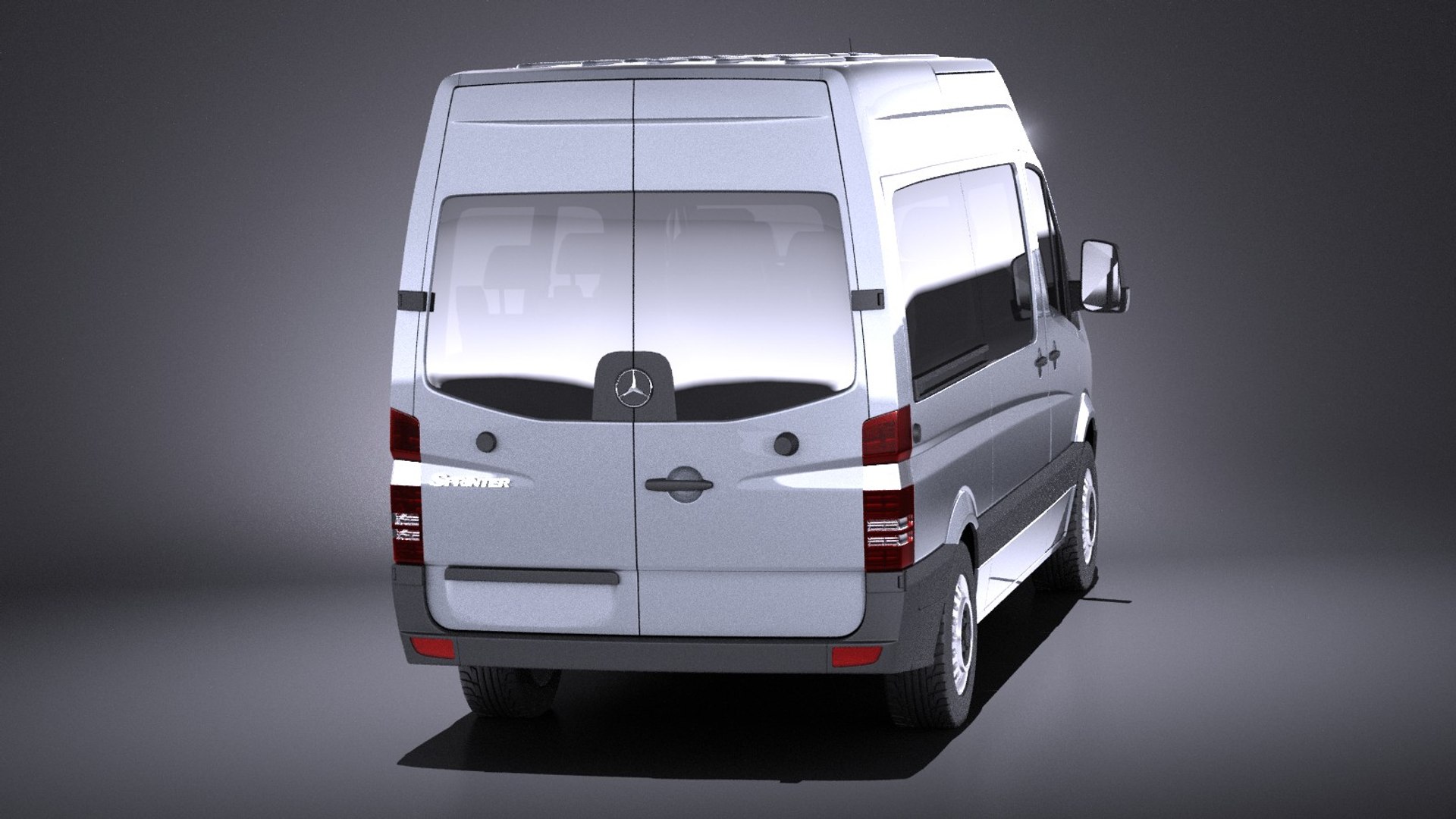 Van mercedes benz 3D model - TurboSquid 1160136
