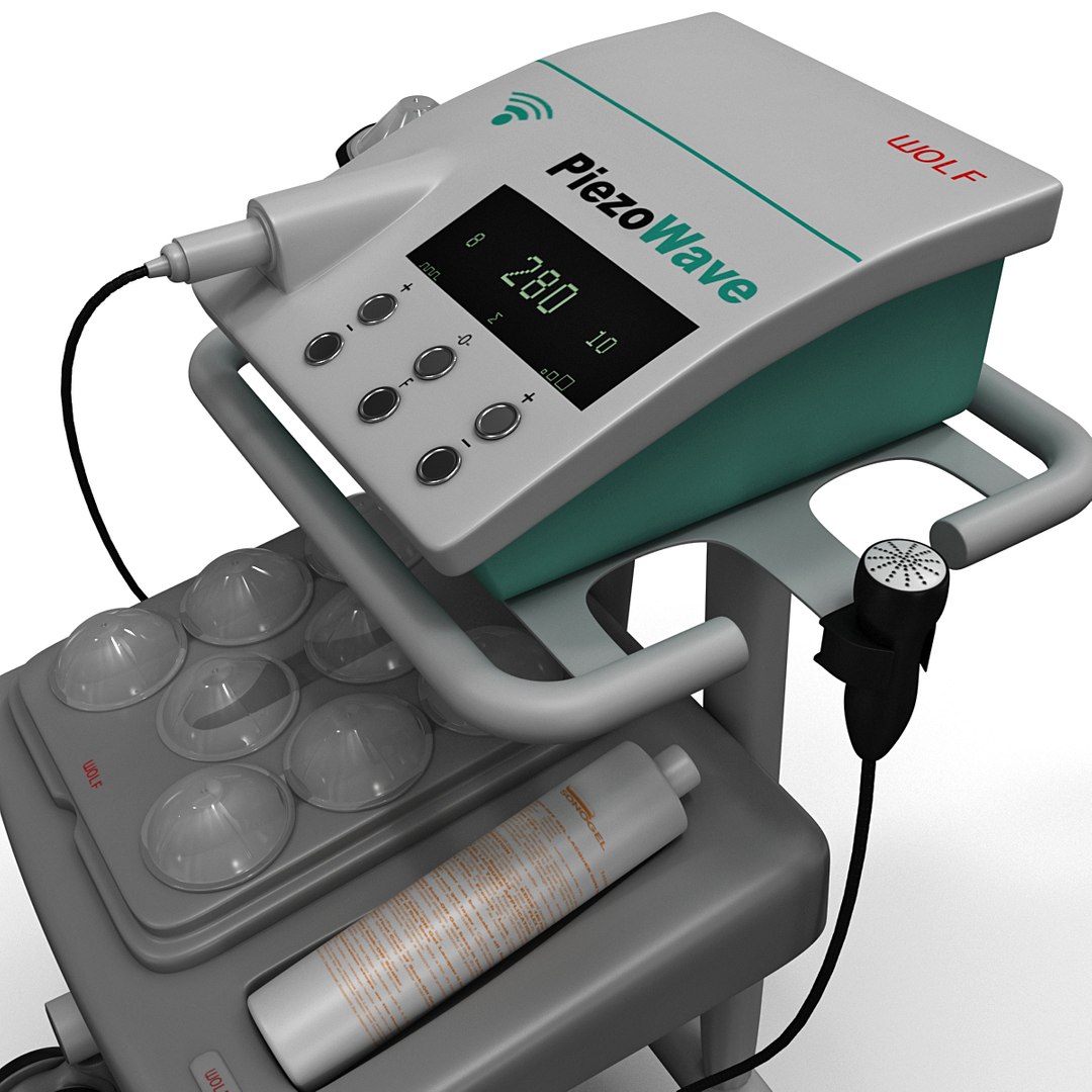 3d model shockwave therapy piezowave