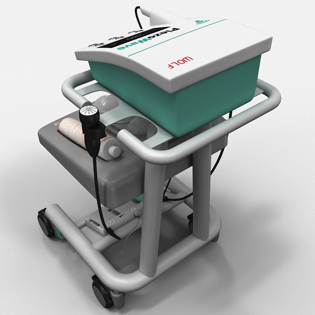 3d model shockwave therapy piezowave