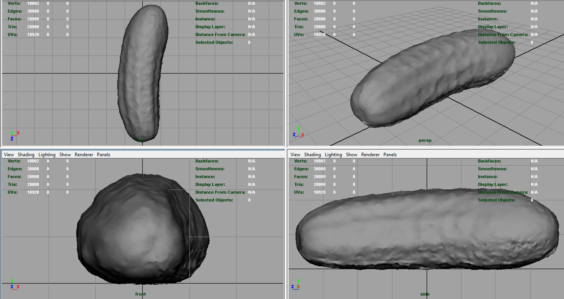 Cucumber 3d Model