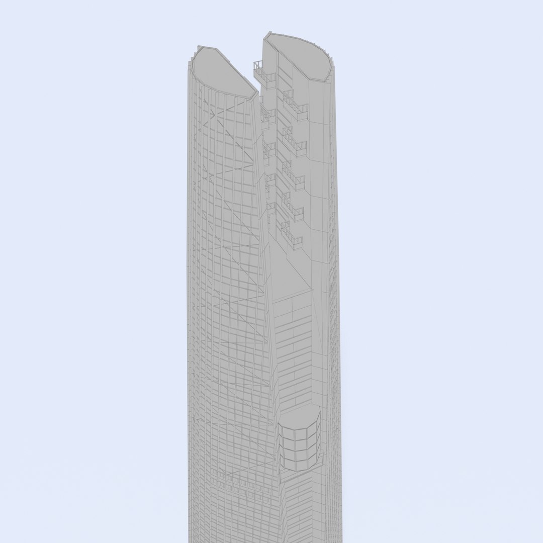 Lotte World Tower 3D Model - TurboSquid 1531123
