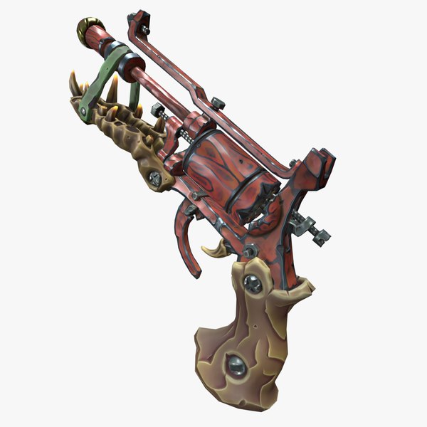 modelo 3d Revólver desértico estilizado modular - TurboSquid 2324430