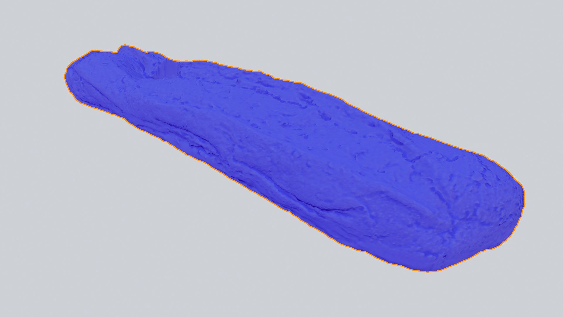 3D Buckwheat bun, loaf or roll - TurboSquid 1723377