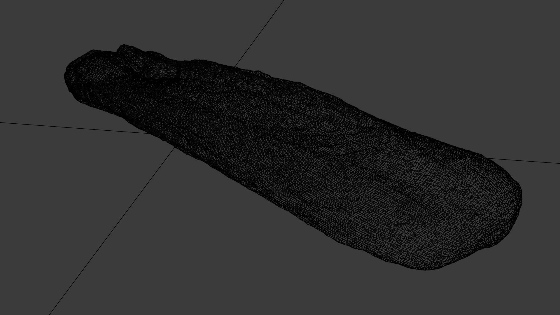 3D Buckwheat bun, loaf or roll - TurboSquid 1723377