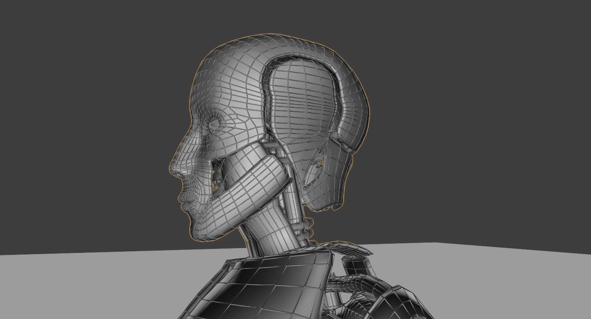 Female Android 3D - TurboSquid 1400517