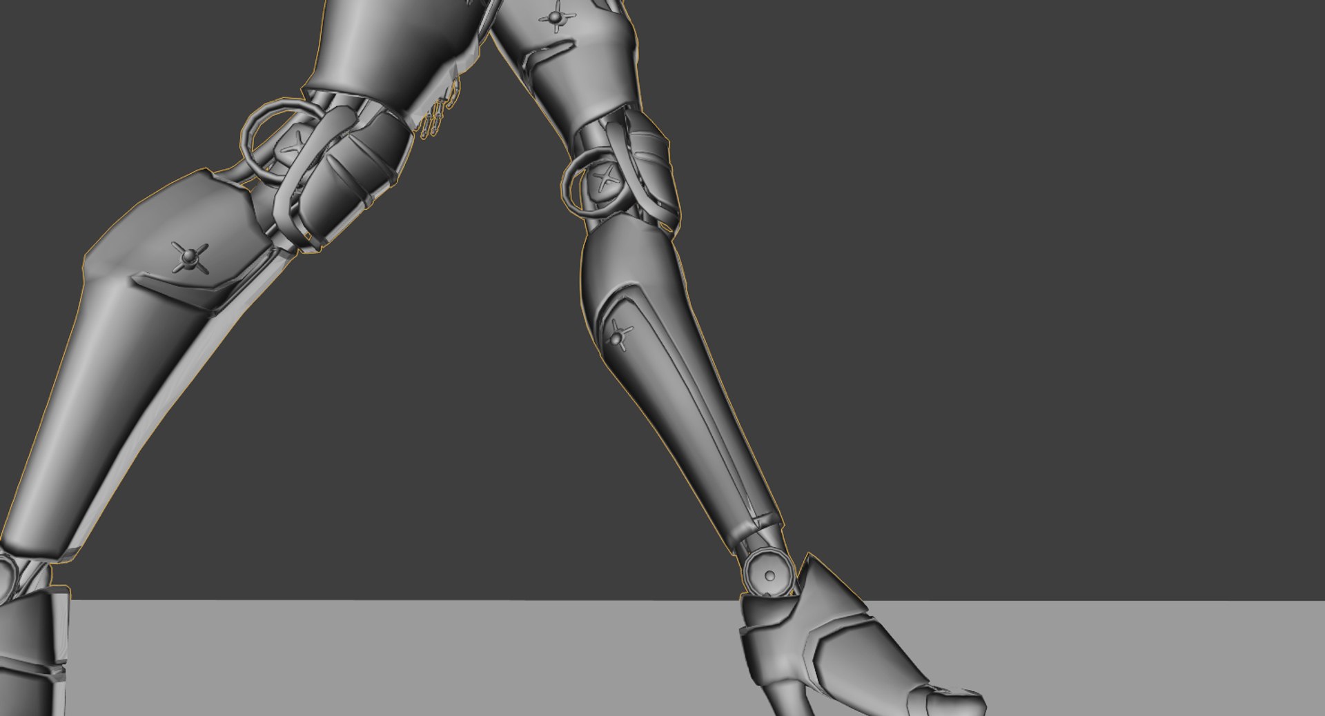Female Android 3D - TurboSquid 1400517