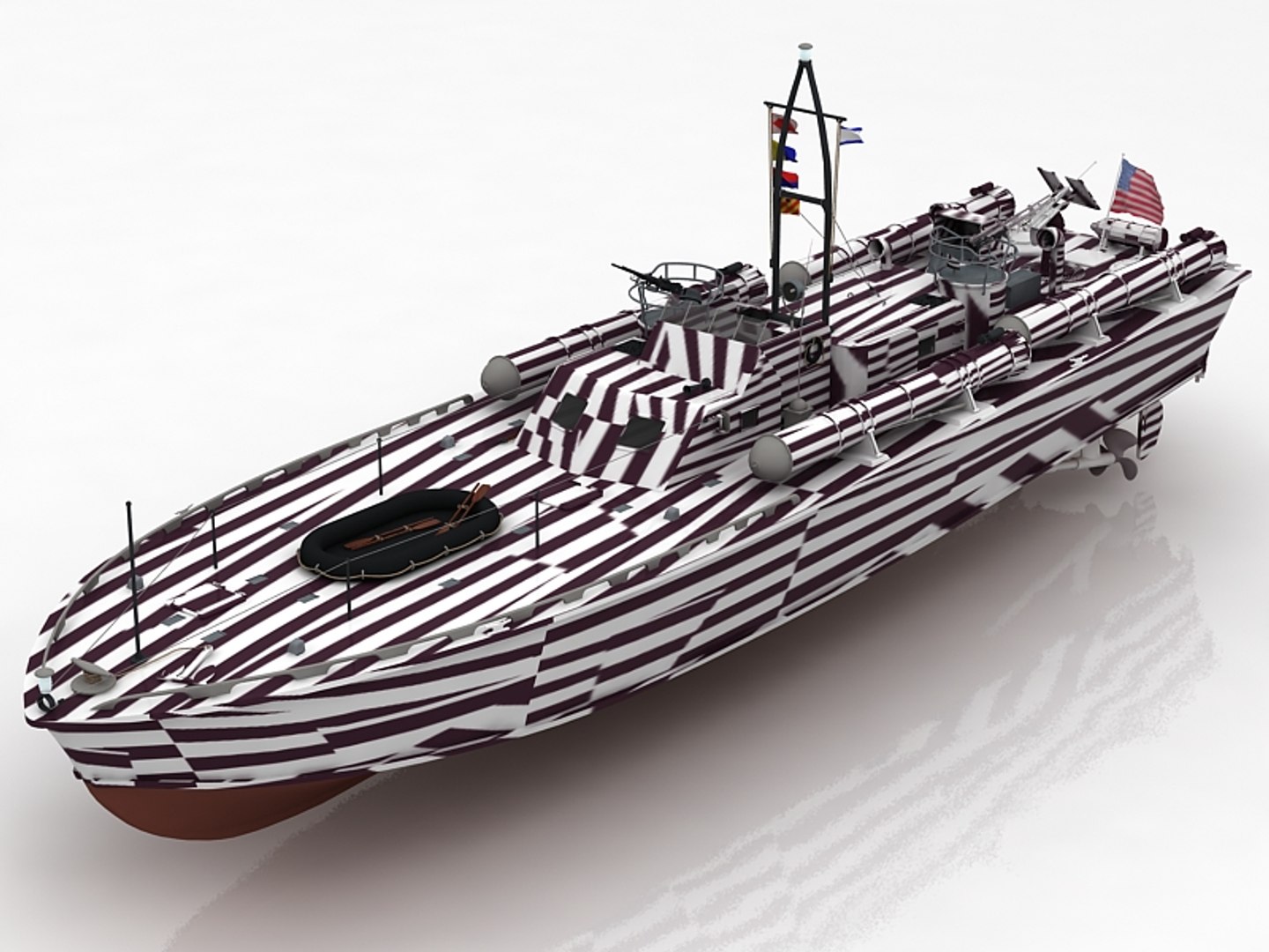 modèle 3D de Projet de bateau Raptor 03160 Navire - TurboSquid 1784419